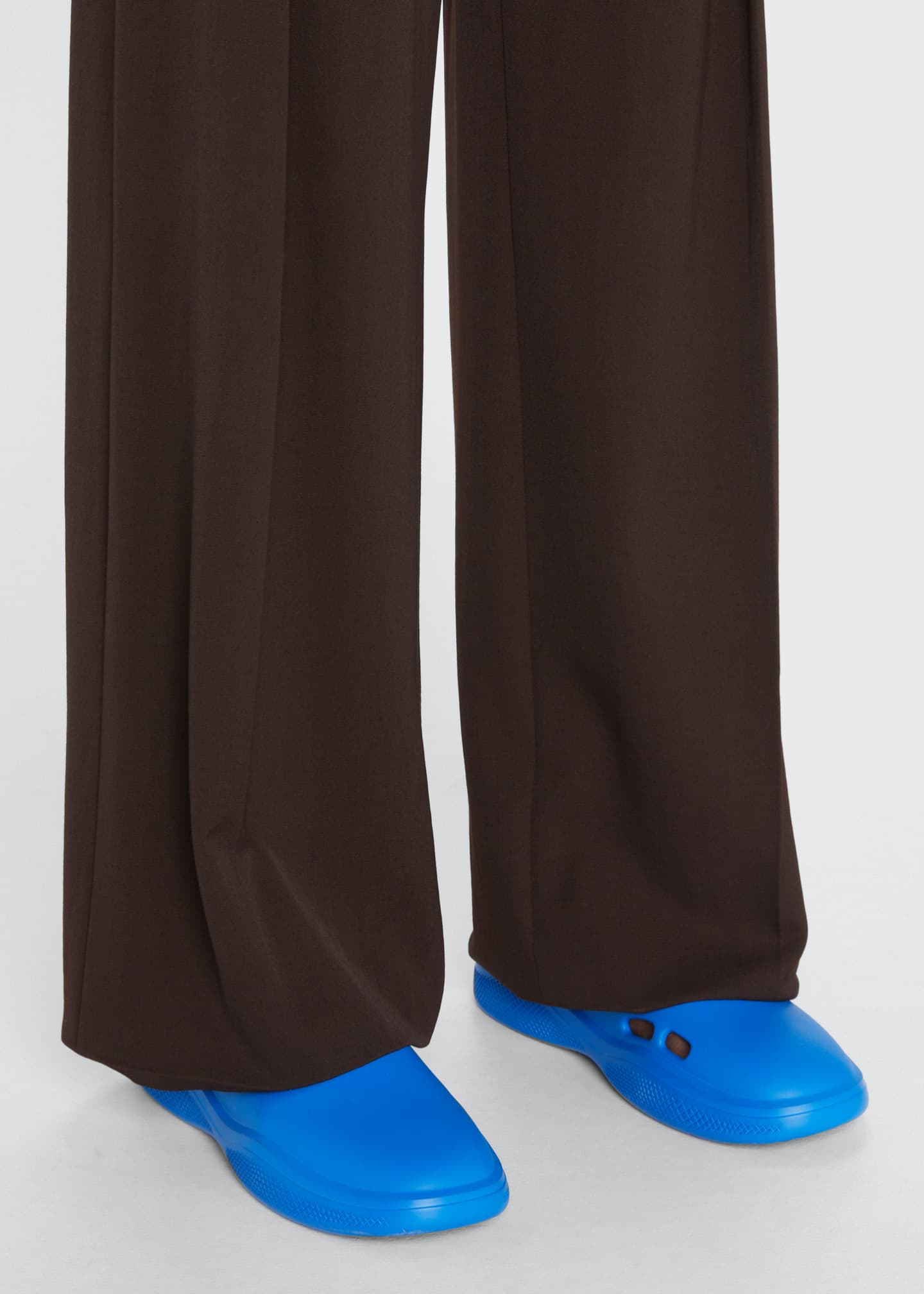 Prada Men's Mellow Rubber Mules - Bergdorf Goodman