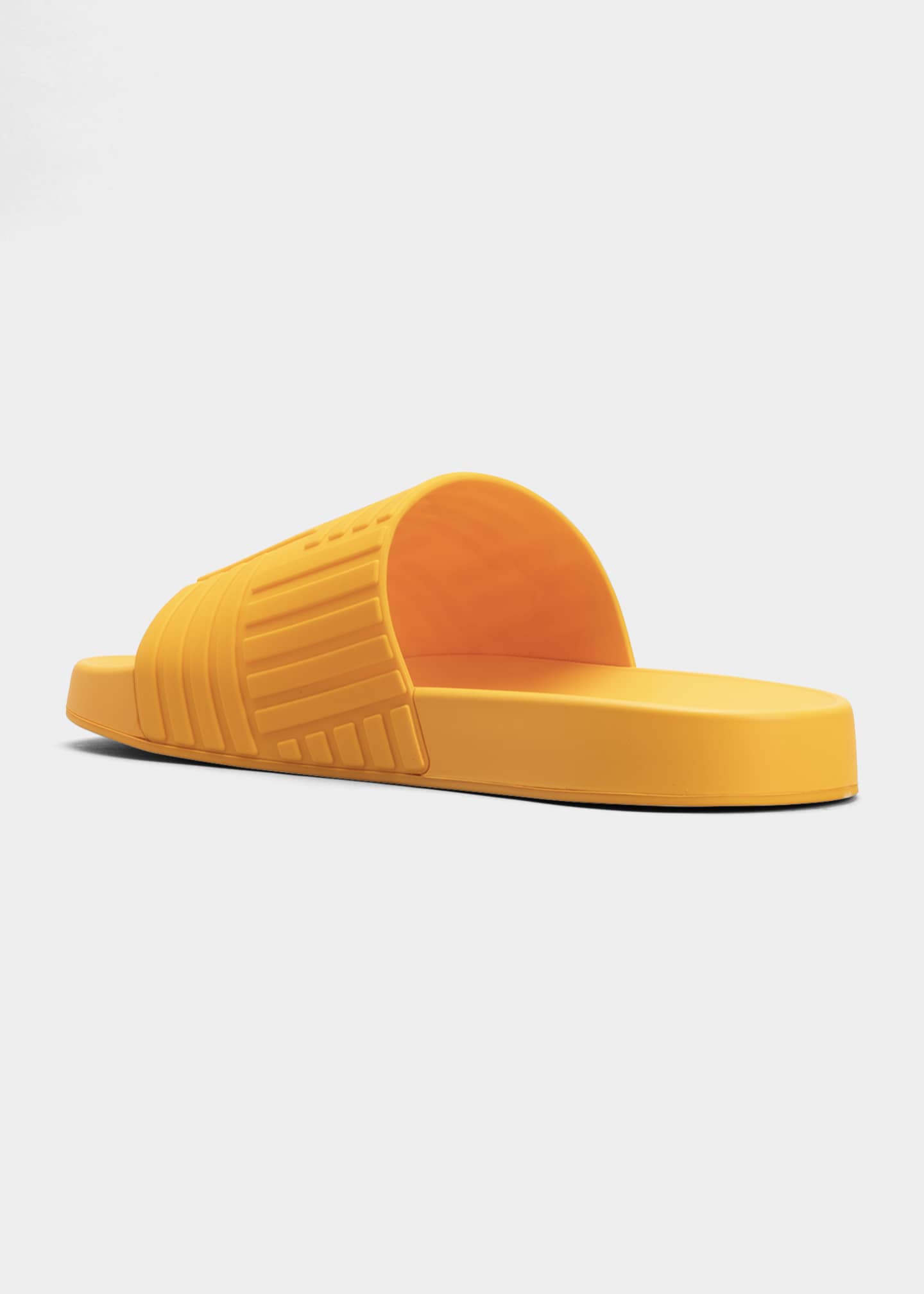 Bottega Veneta Carpet Rubber Slide Pool Sandals - Bergdorf Goodman