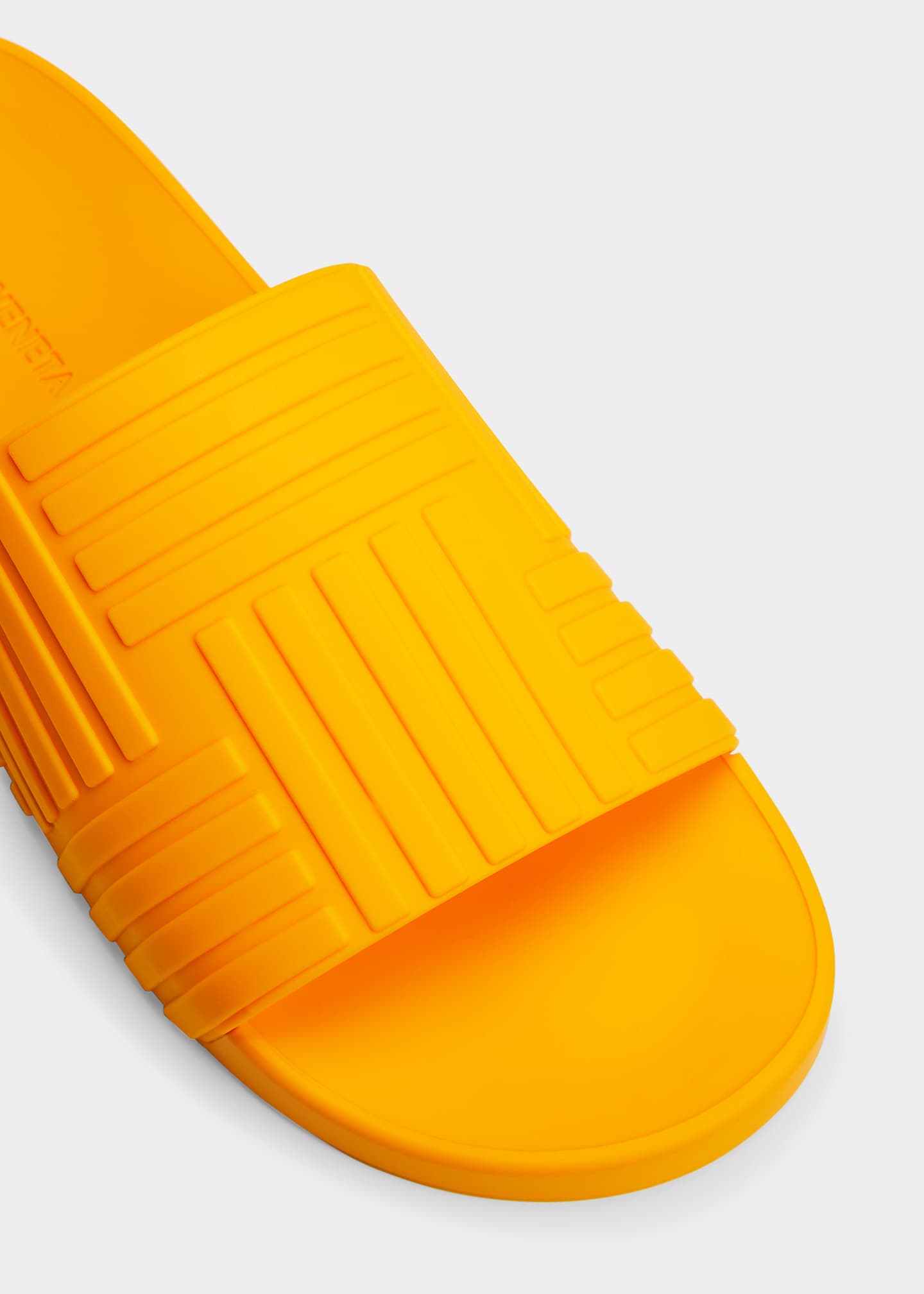 Bottega Veneta Carpet Rubber Slide Pool Sandals - Bergdorf Goodman