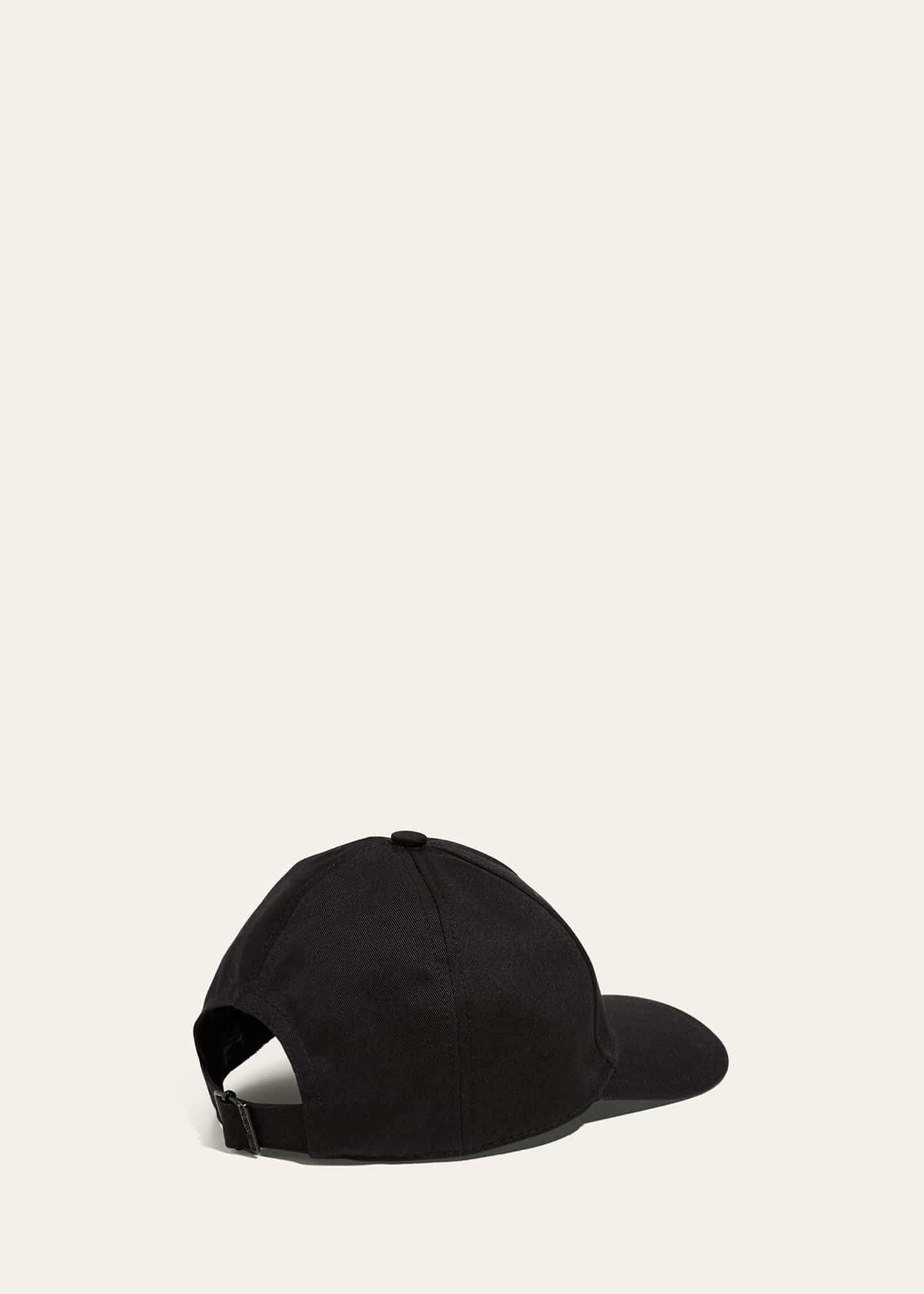 Saint Laurent SL Logo Denim Baseball Hat - Bergdorf Goodman