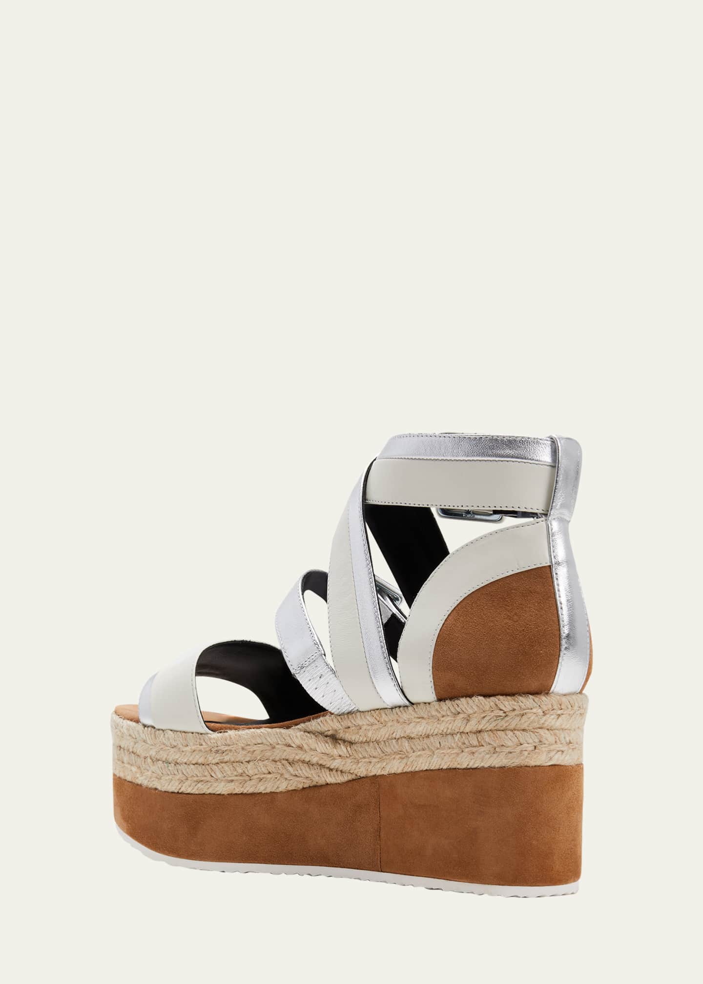 Pierre Hardy Alpha Colorblock Espadrille Platform Sandals - Bergdorf ...