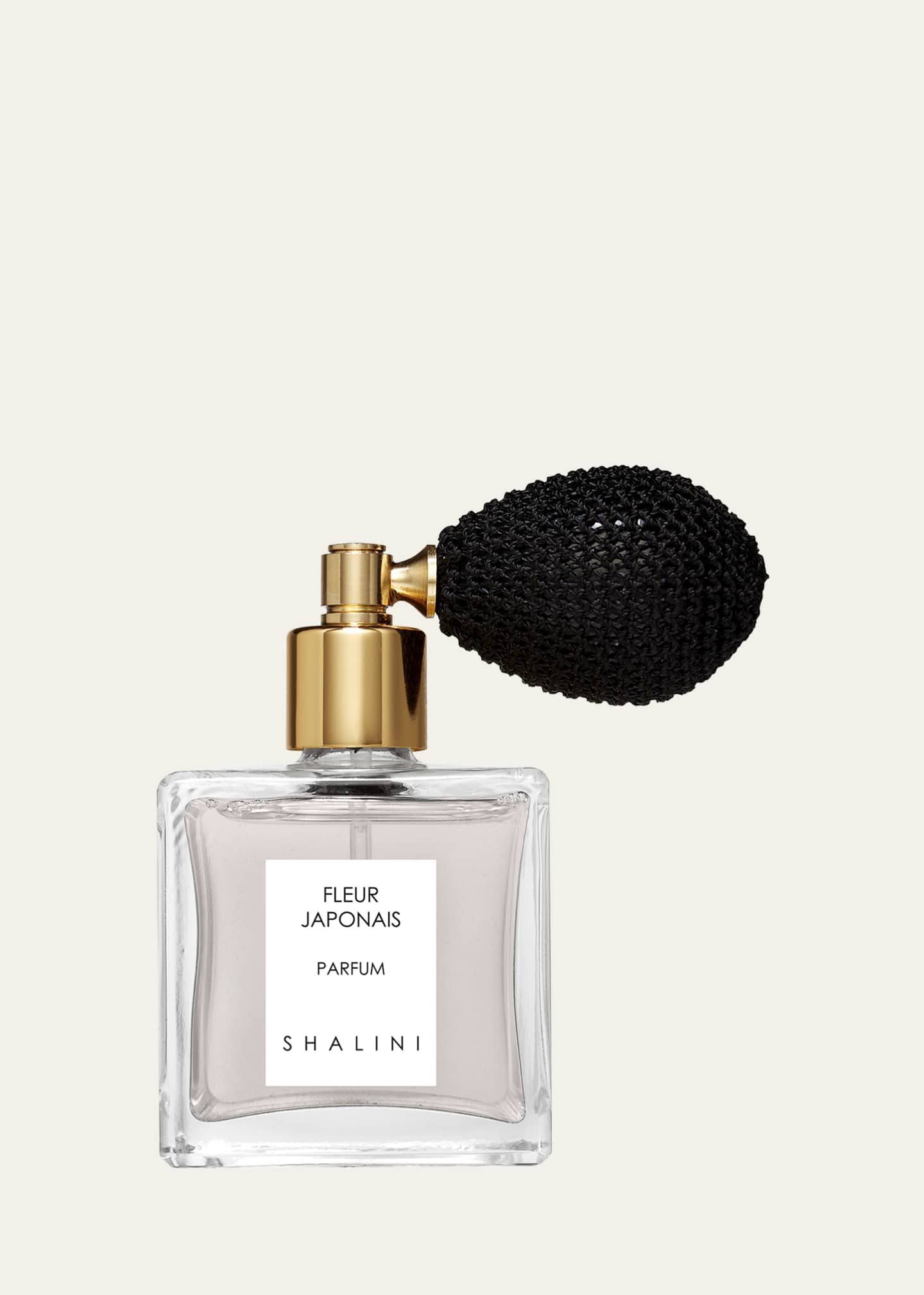 Shalini Parfum Fleur Japonais Parfum with Black Bulb Atomizer ...