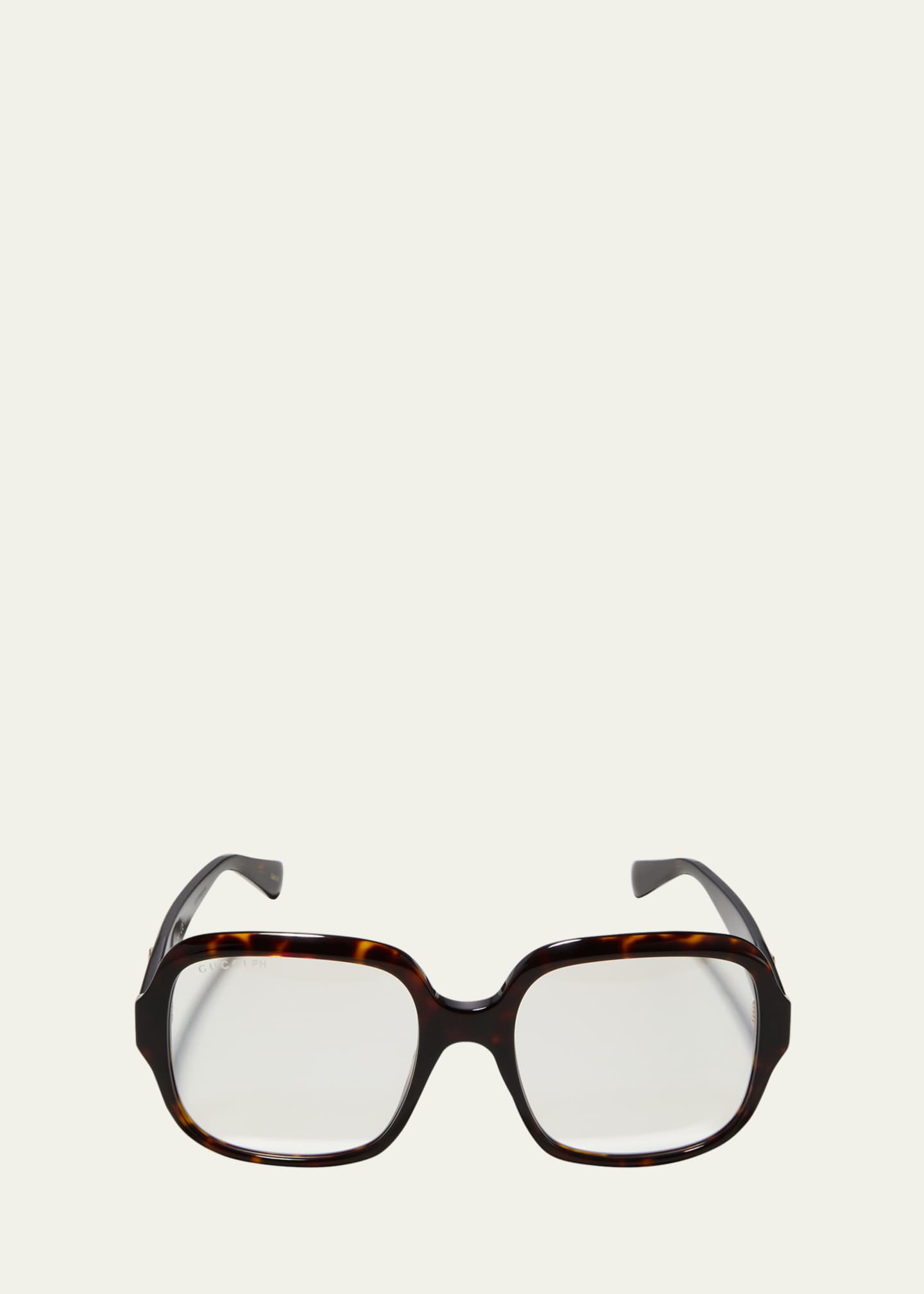 Gucci Photochromic Oversized Rectangle Acetate Sunglasses - Bergdorf ...
