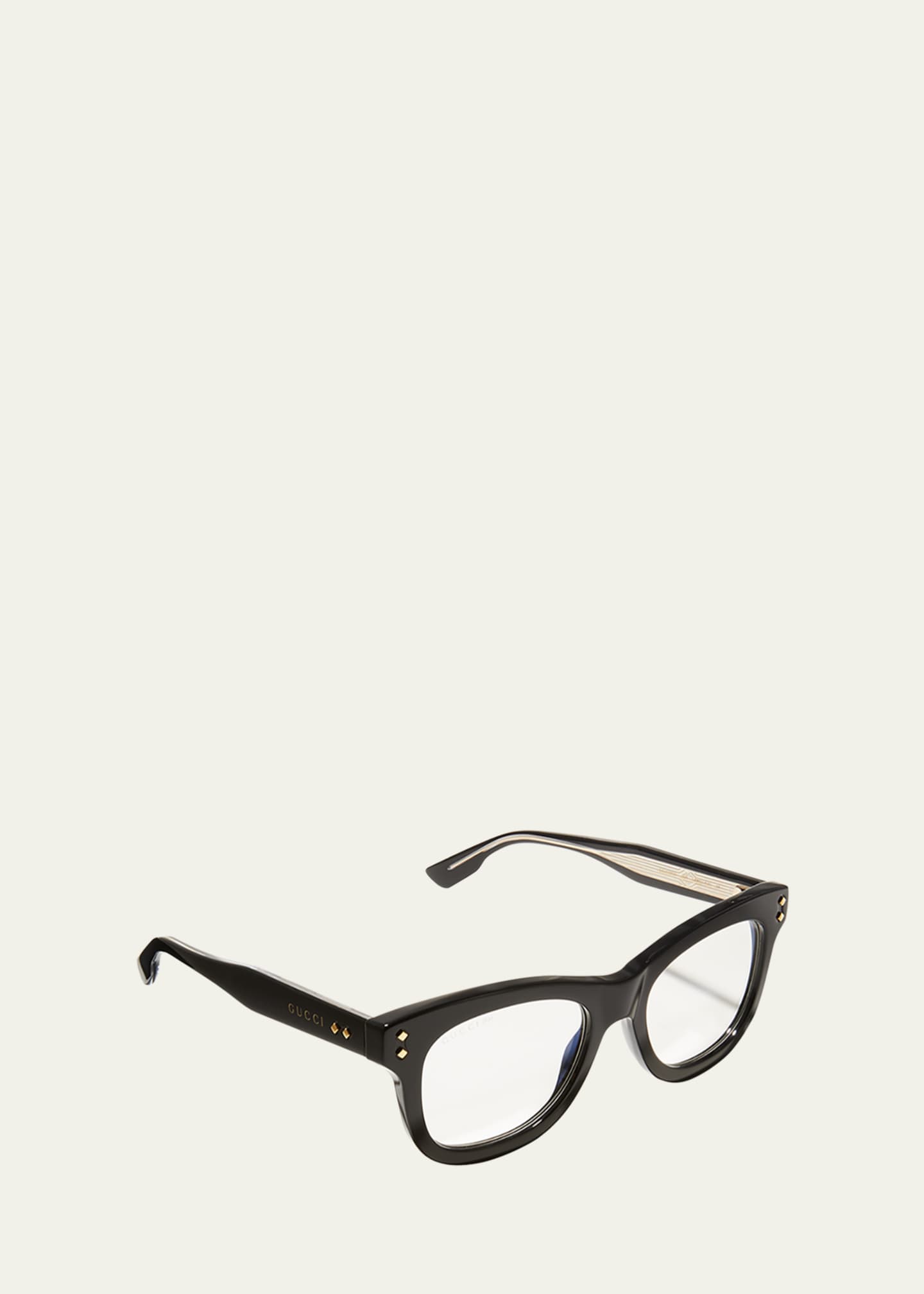 Gucci Photochromic Rectangle Acetate Sunglasses - Bergdorf Goodman