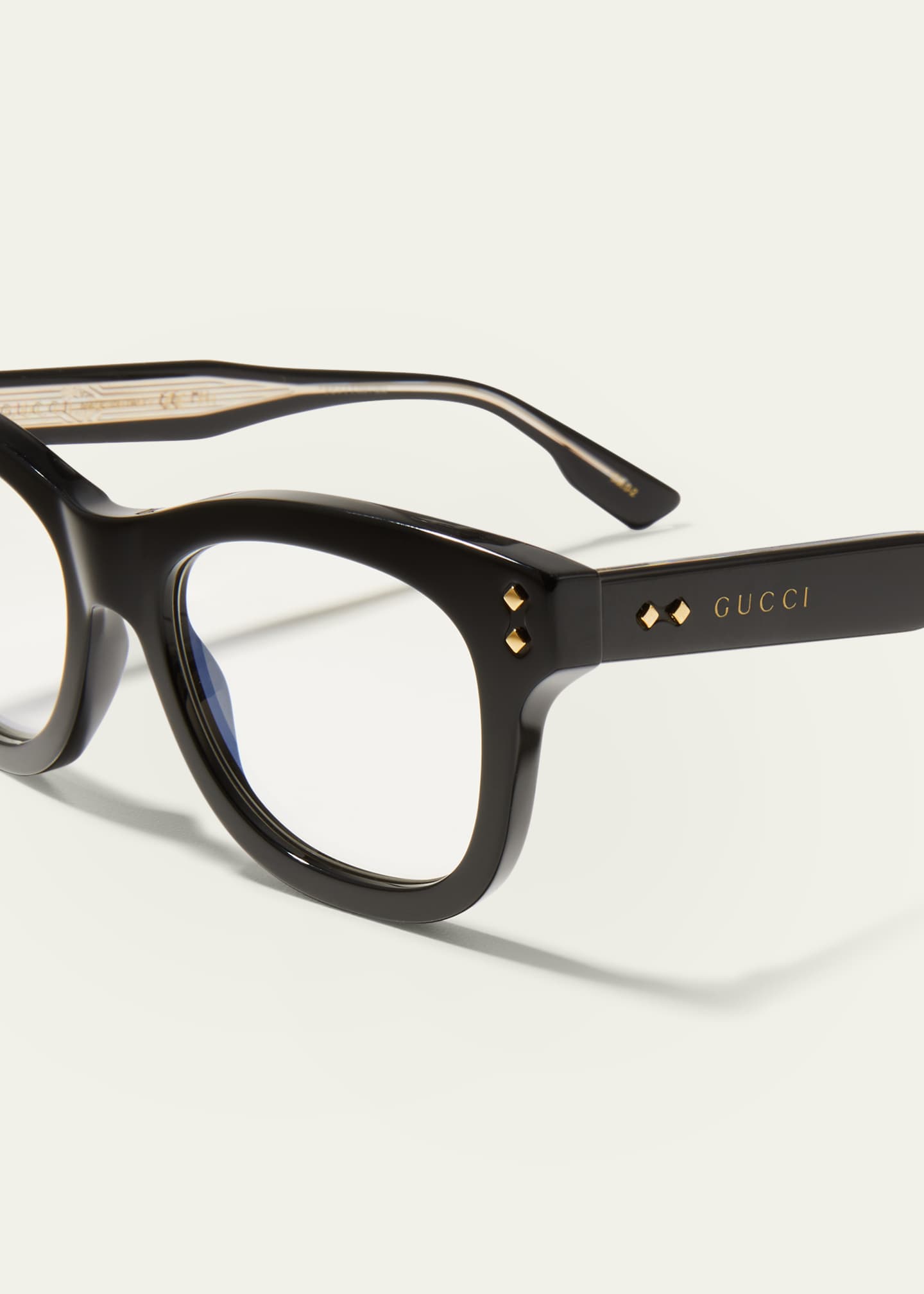 Gucci Photochromic Rectangle Acetate Sunglasses - Bergdorf Goodman