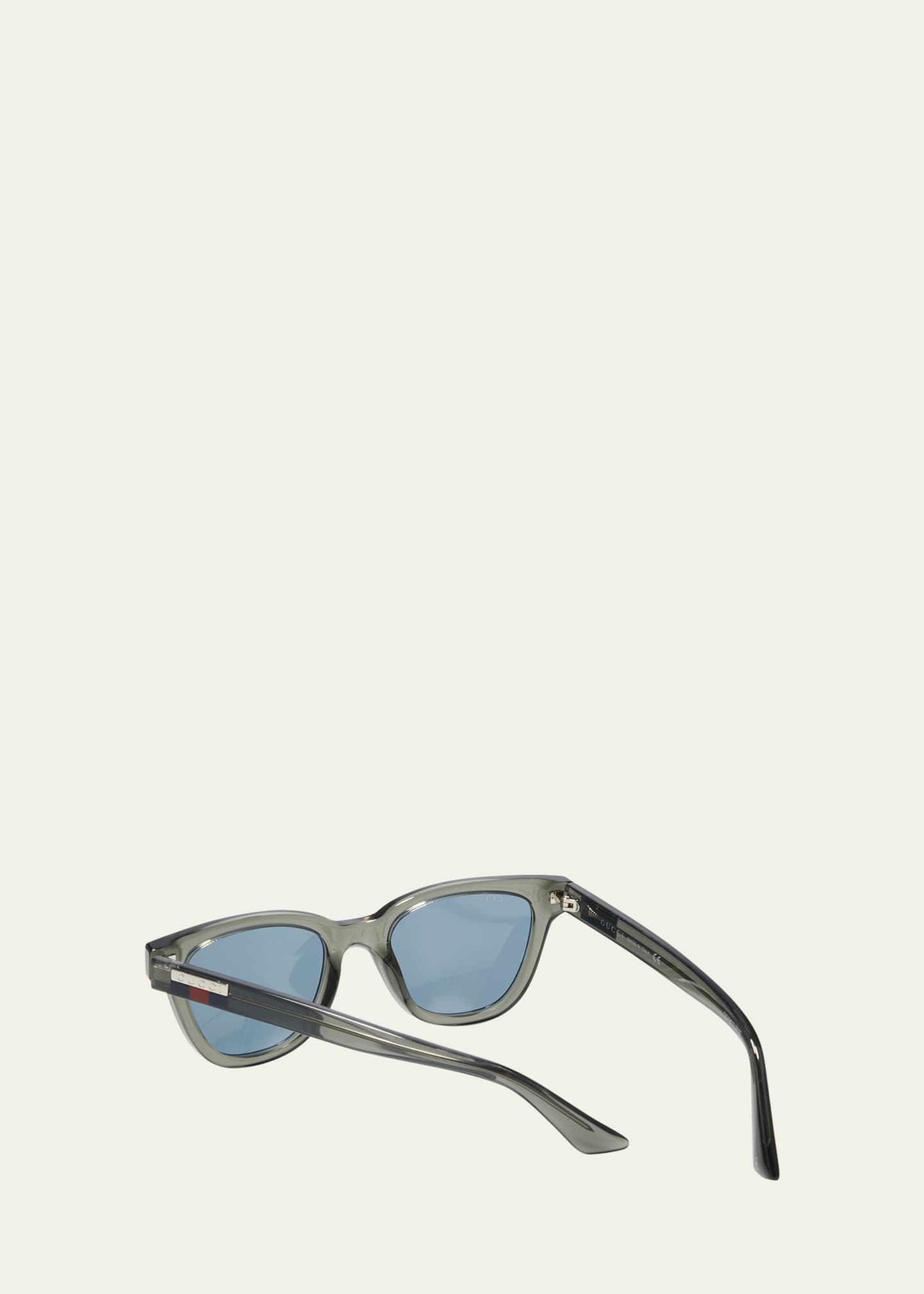 Gucci Mens Rectangle Logo Sunglasses Bergdorf Goodman