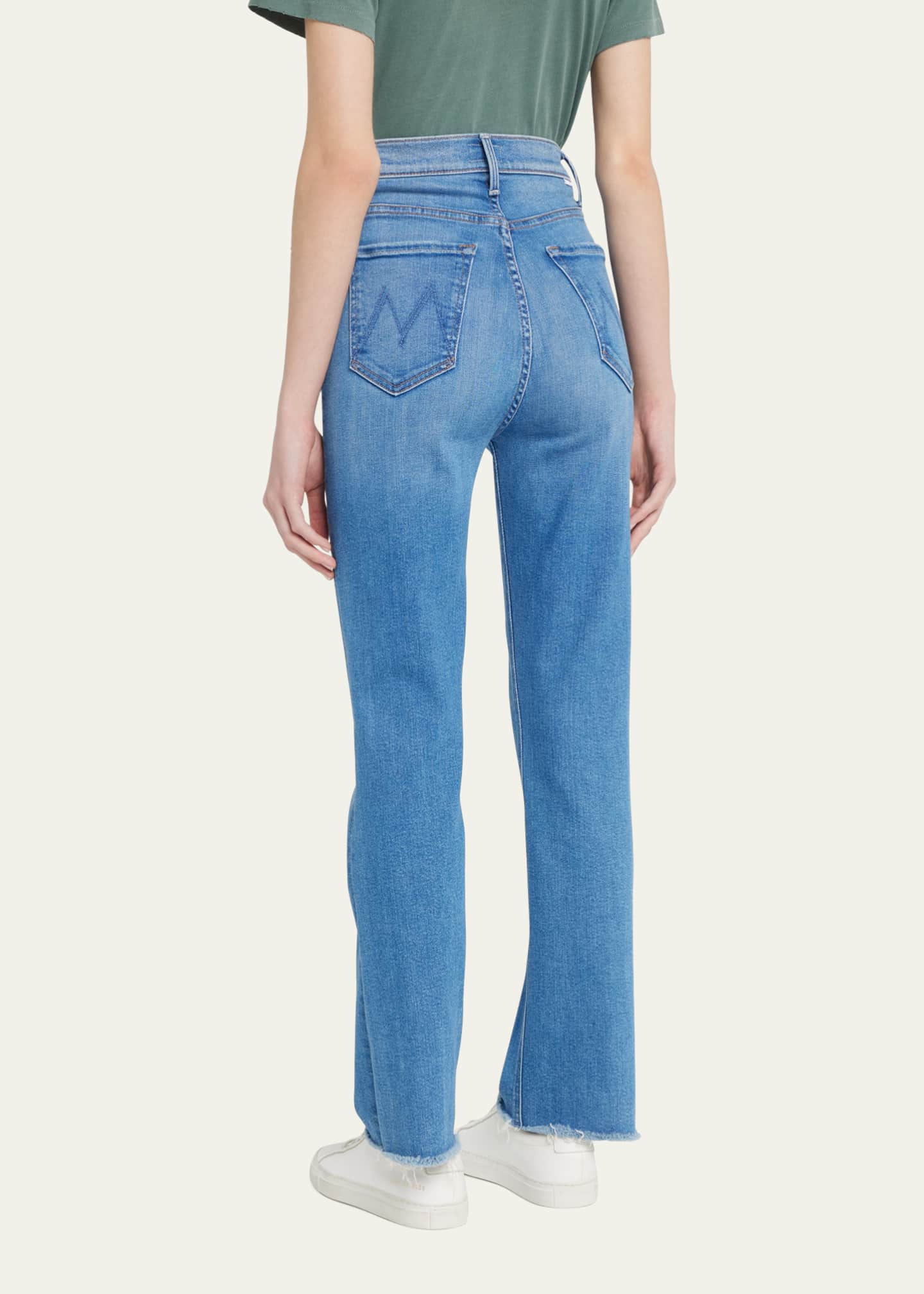 MOTHER The Tripper Ankle Fray Jeans - Bergdorf Goodman