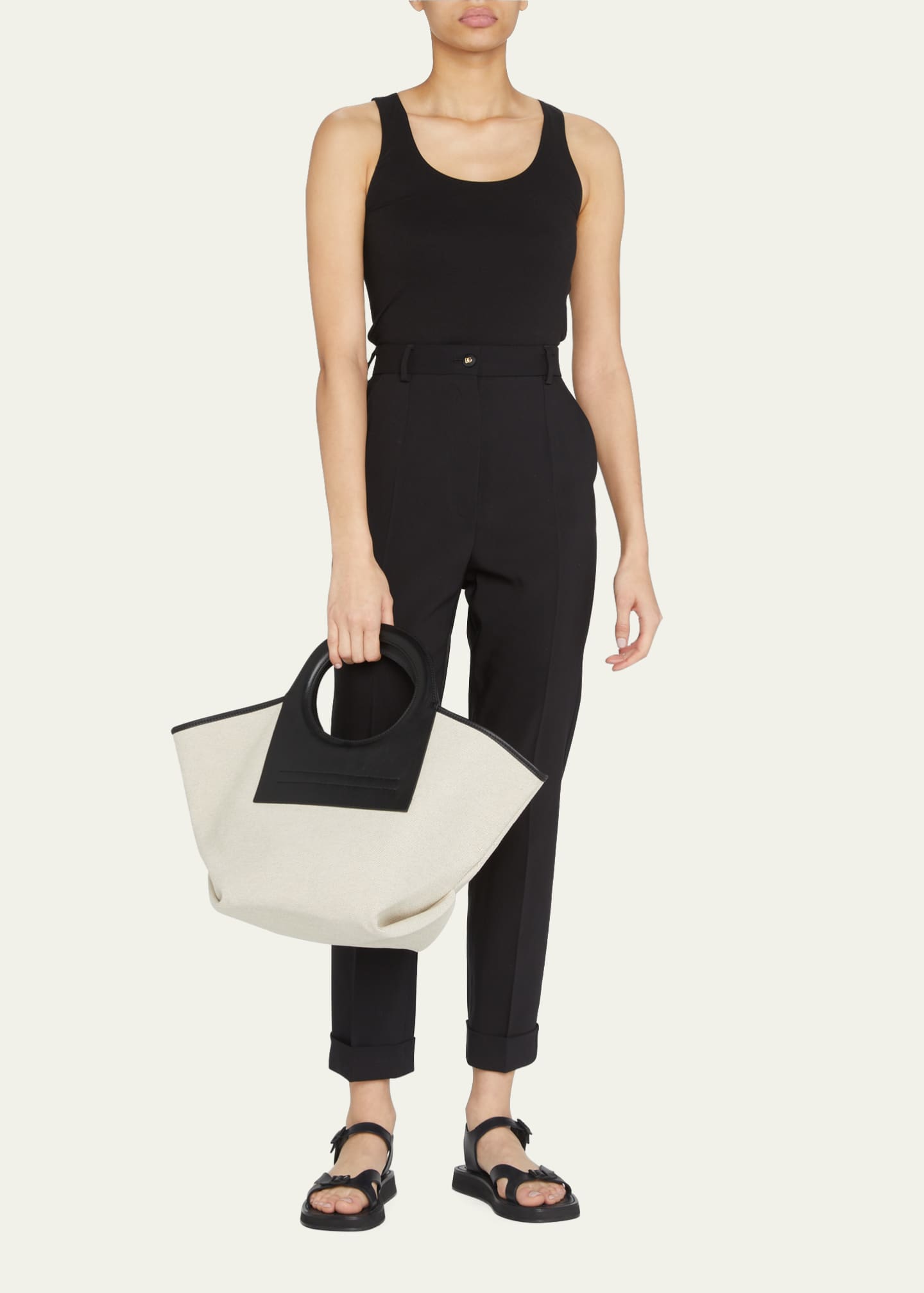 HEREU Cala Small Canvas Tote Bag - Bergdorf Goodman