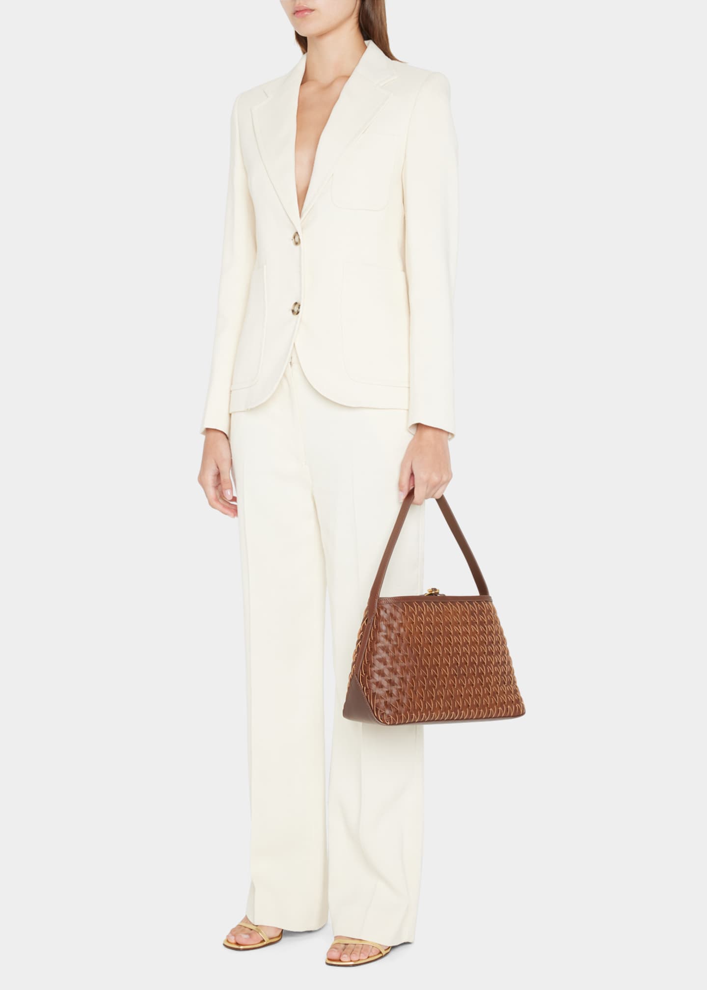 Altuzarra Duo Mini Woven Hobo Bag - Bergdorf Goodman