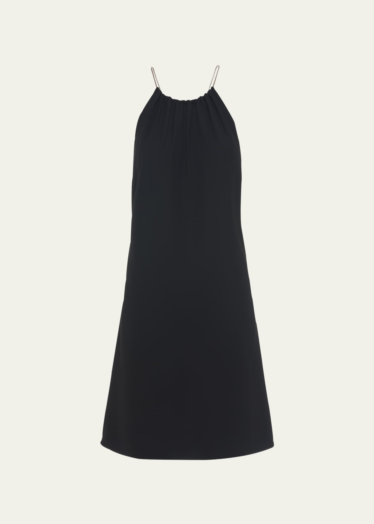 Prada Open-Back Chain Strap Mini Dress - Bergdorf Goodman