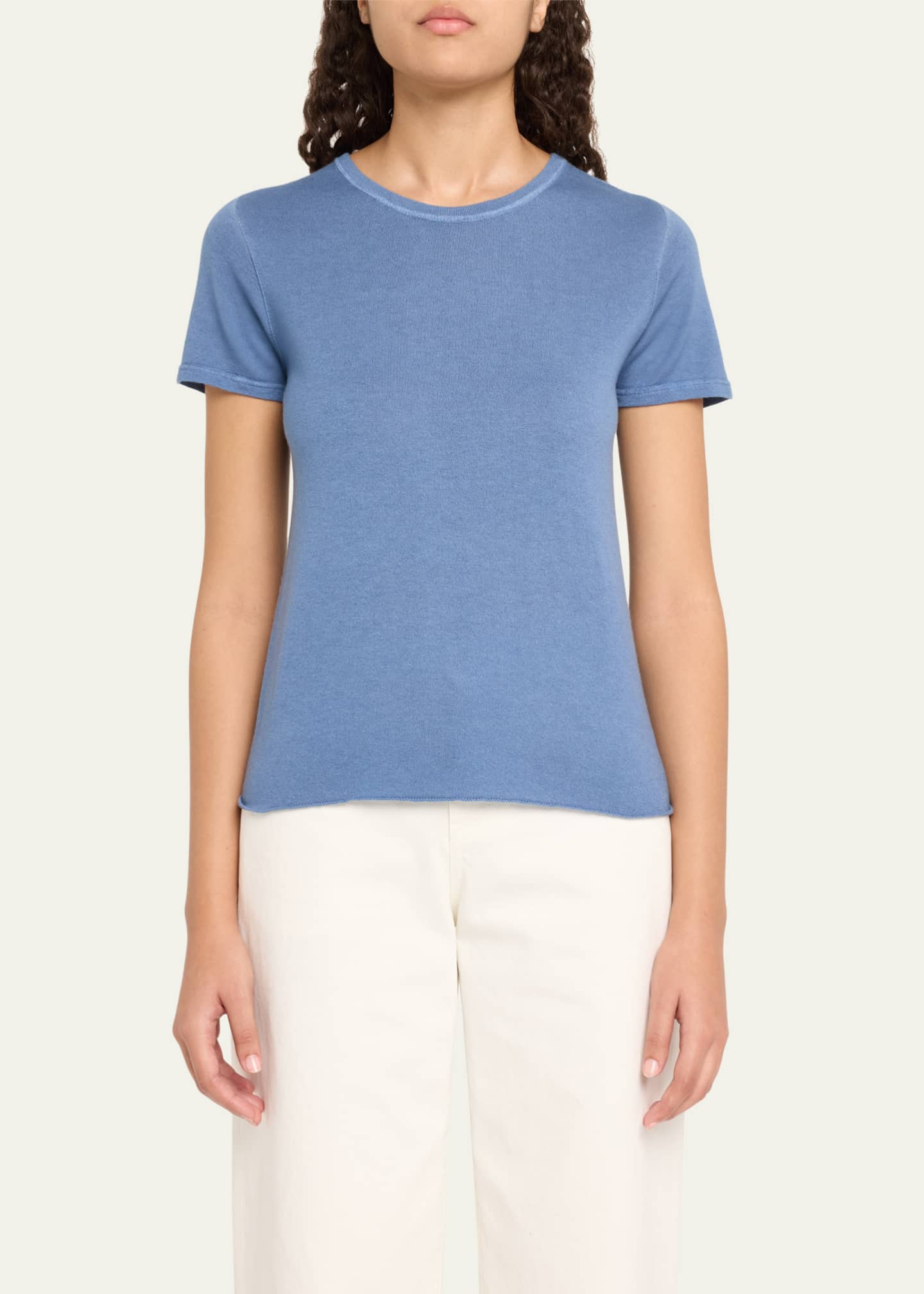 Majestic Filatures Machine Washable Cashmere Crewneck Top - Bergdorf ...