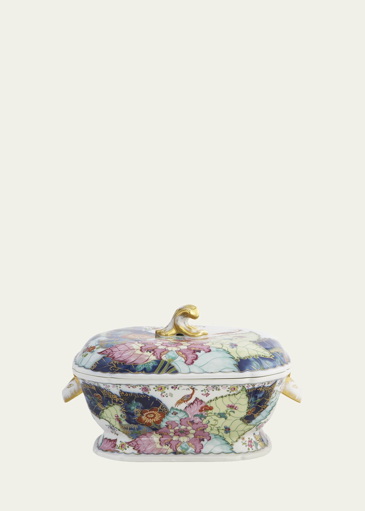 Mottahedeh Tobacco Leaf Tureen - Bergdorf Goodman