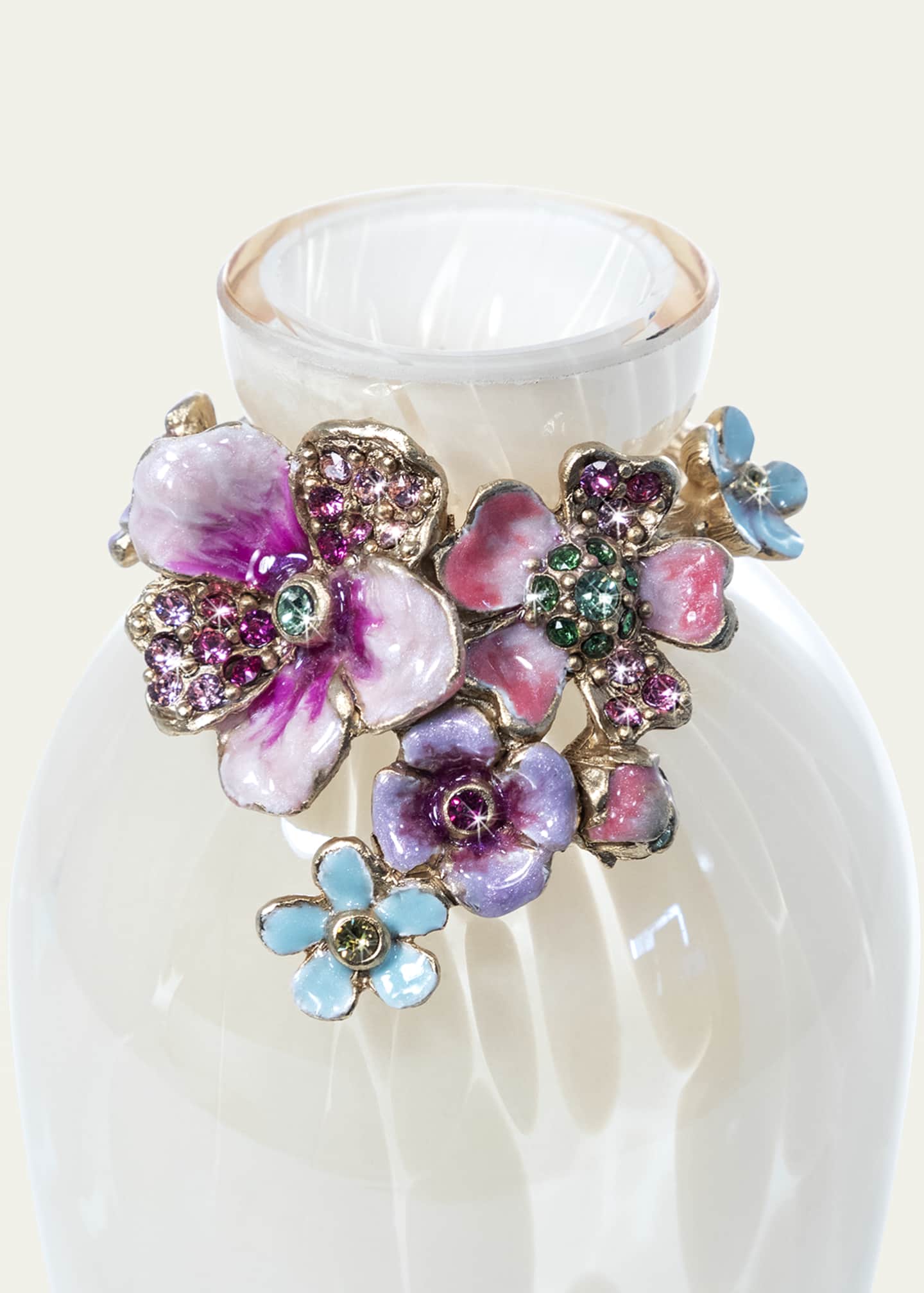 Jay Strongwater Flower Bouquet Vase - Bergdorf Goodman