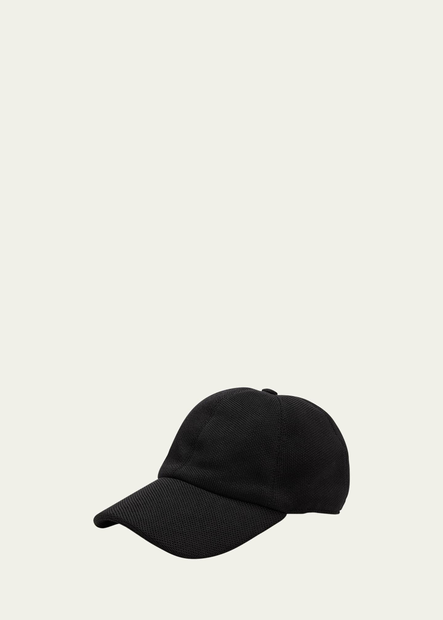 THE ROW Caspian Silk Piqué Baseball Hat - Bergdorf Goodman