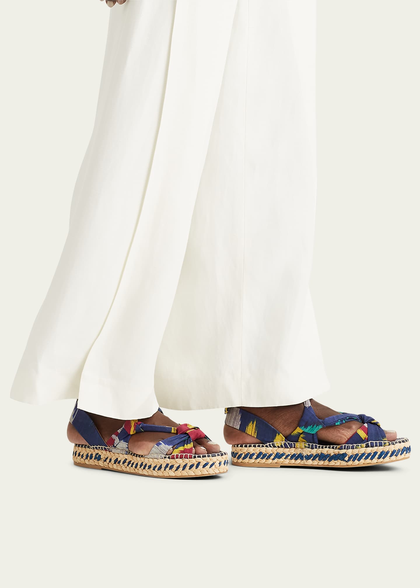 Ralph Lauren Collection Leora Wide-Leg Crepe Pants - Bergdorf Goodman