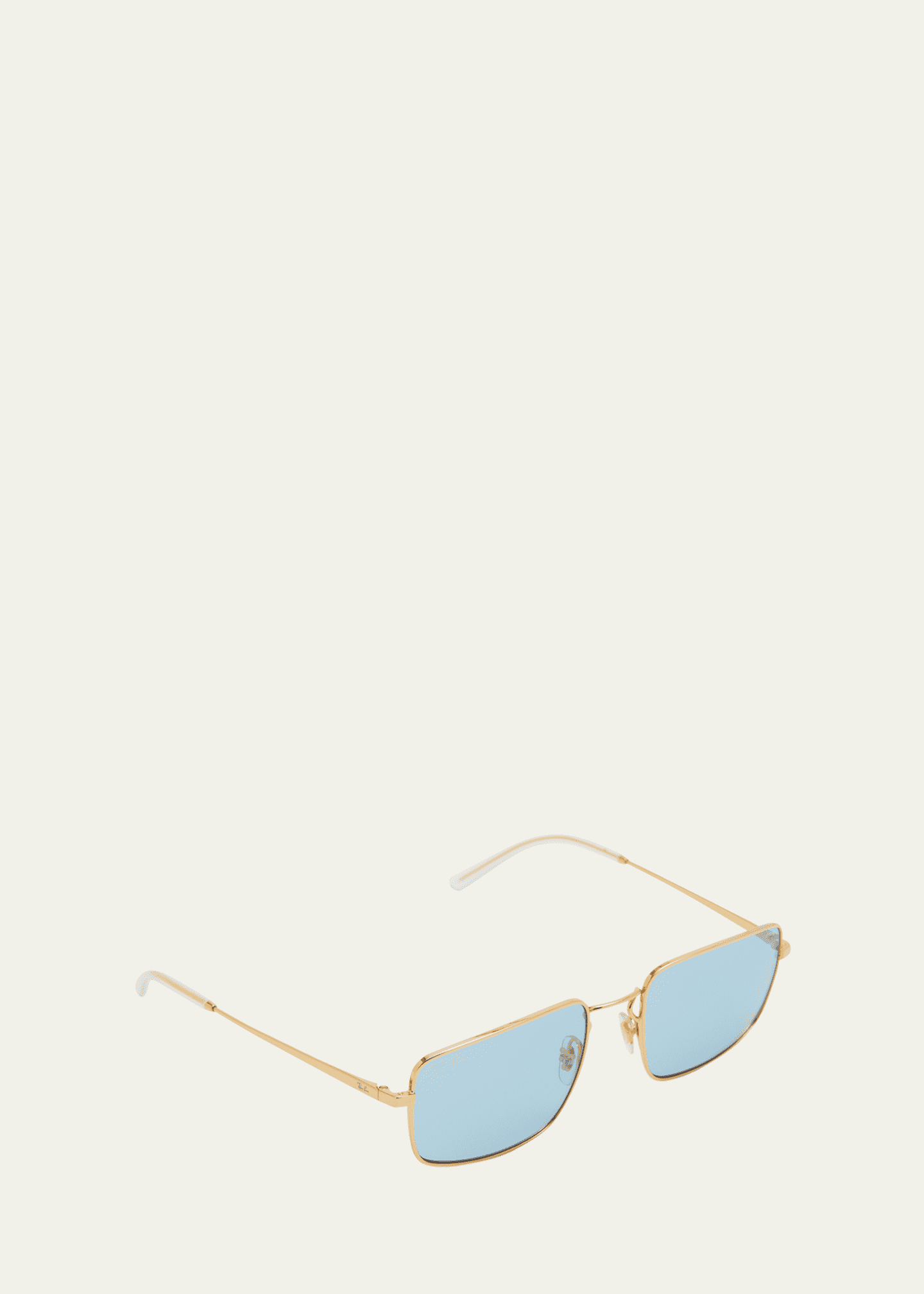 Ray-Ban Slim Rectangle Metal Sunglasses - Bergdorf Goodman