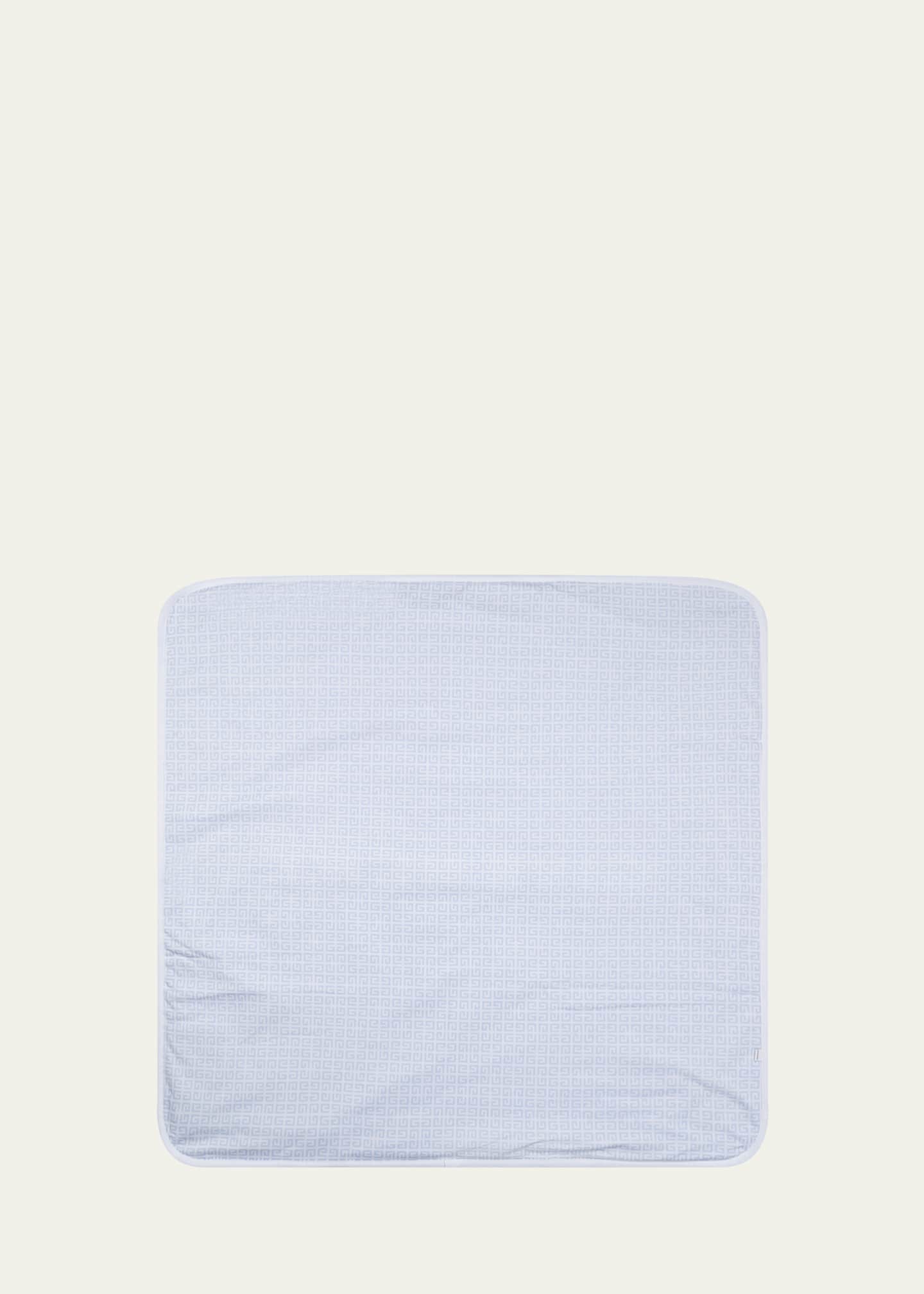 Givenchy Allover 4G Print Baby Blanket - Reversible To Givenchy Logo ...