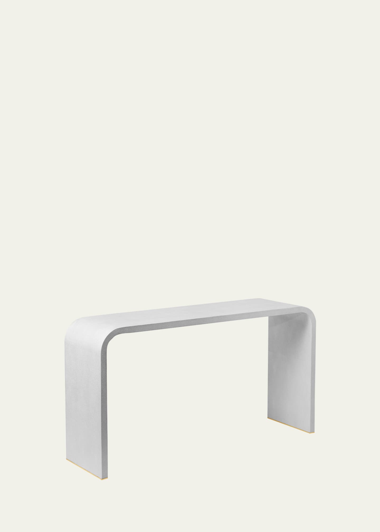 AERIN Faux Shagreen Console Table - Bergdorf Goodman