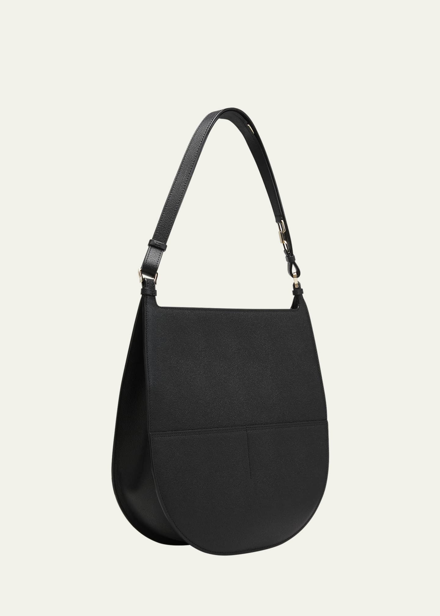 Valextra Large Weekend Leather Hobo Bag - Bergdorf Goodman