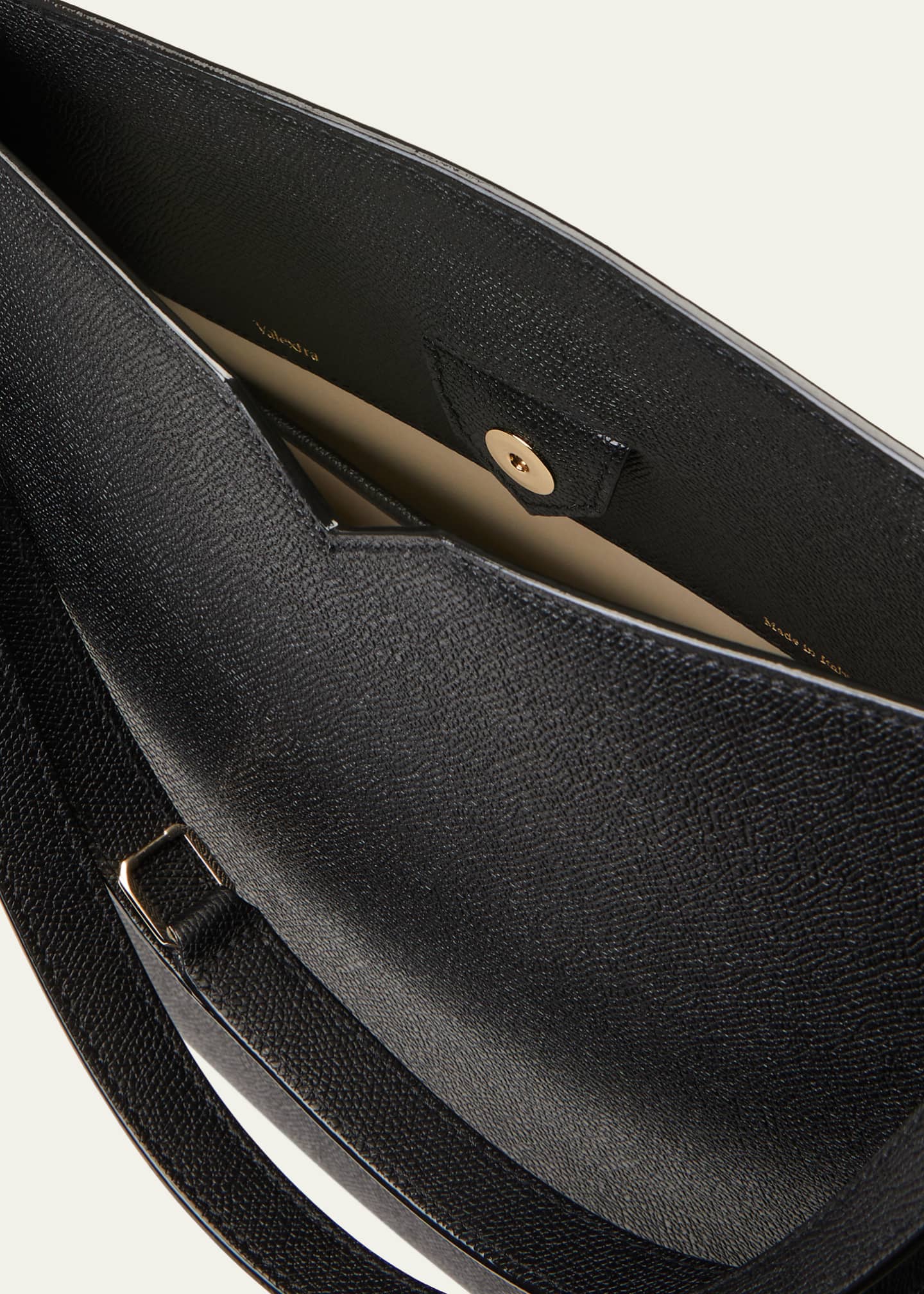 Valextra Large Weekend Leather Hobo Bag - Bergdorf Goodman