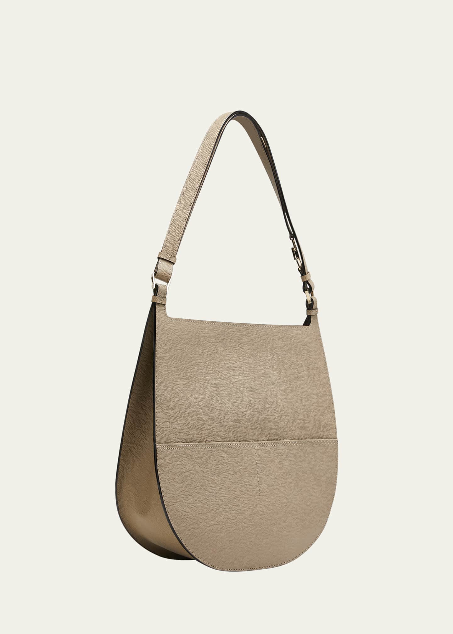 Valextra Large Weekend Leather Hobo Bag - Bergdorf Goodman