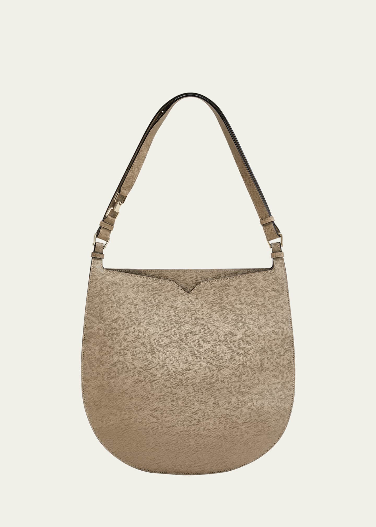 Valextra Large Weekend Leather Hobo Bag - Bergdorf Goodman