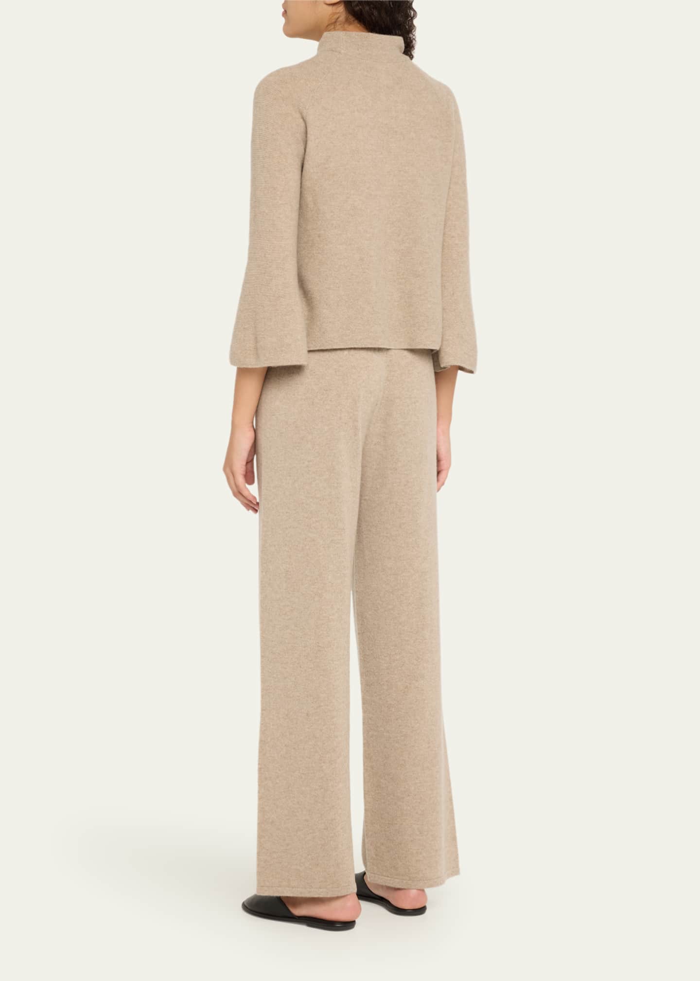 Arlotta Cashmere 2024 High-Rise Cashmere Pants - Bergdorf Goodman
