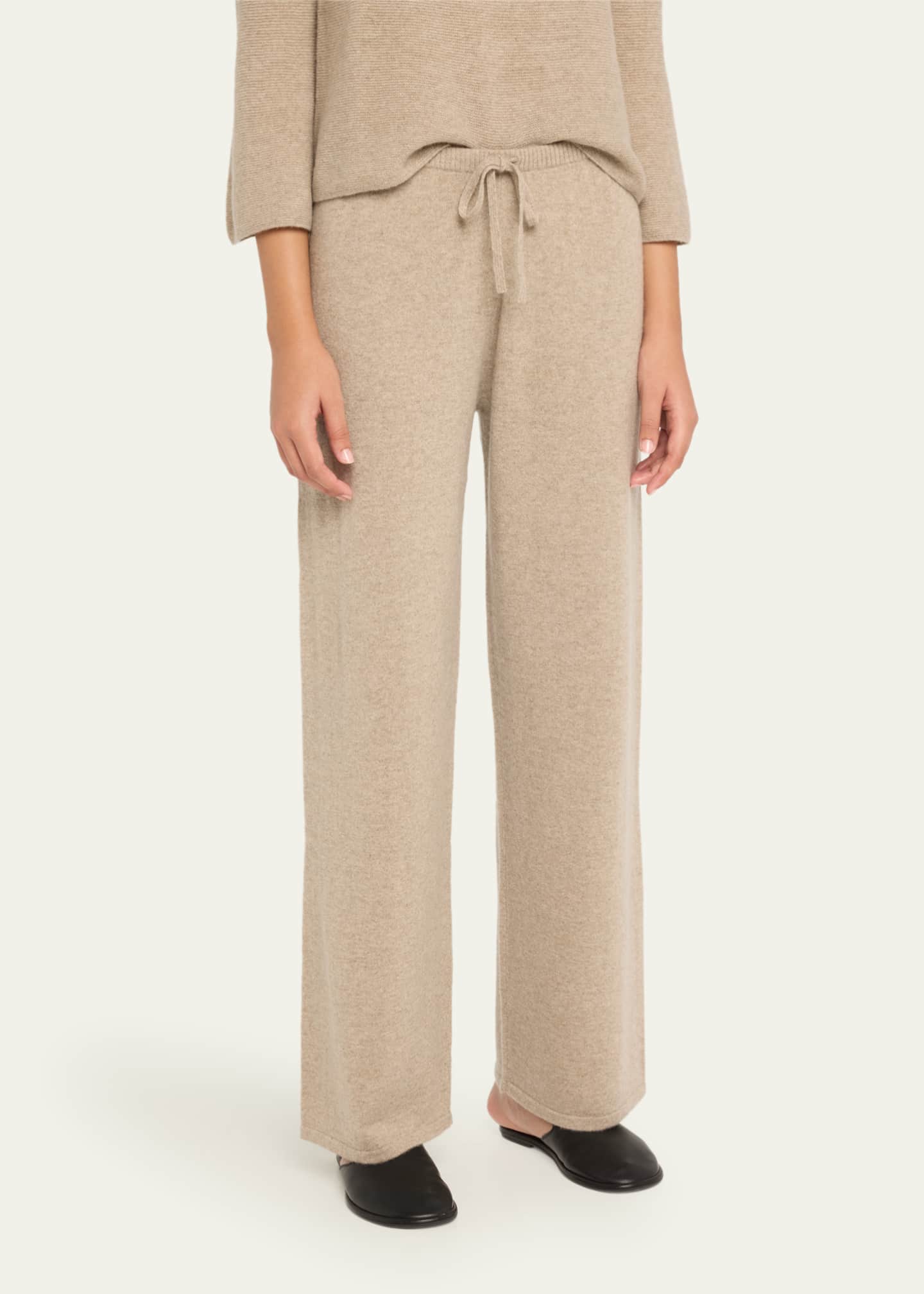 Arlotta Cashmere 2024 High-Rise Cashmere Pants - Bergdorf Goodman