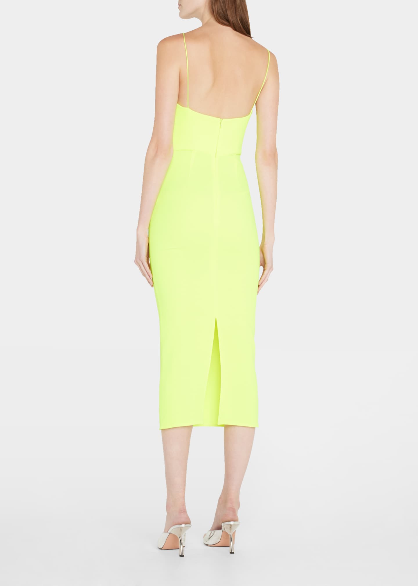 Alex Perry Body-Con Crepe Midi Dress - Bergdorf Goodman