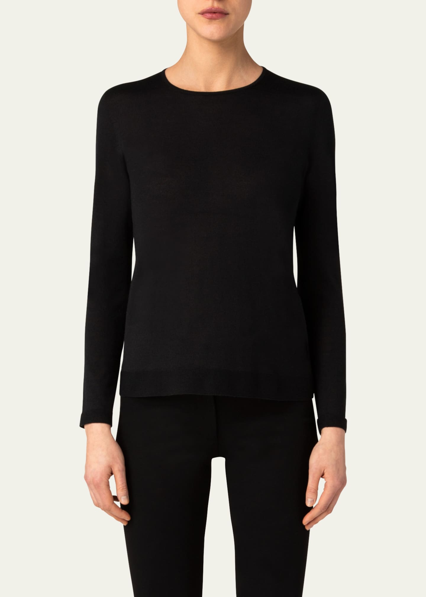 Akris Seamless Cashmere-Silk Sweater - Bergdorf Goodman