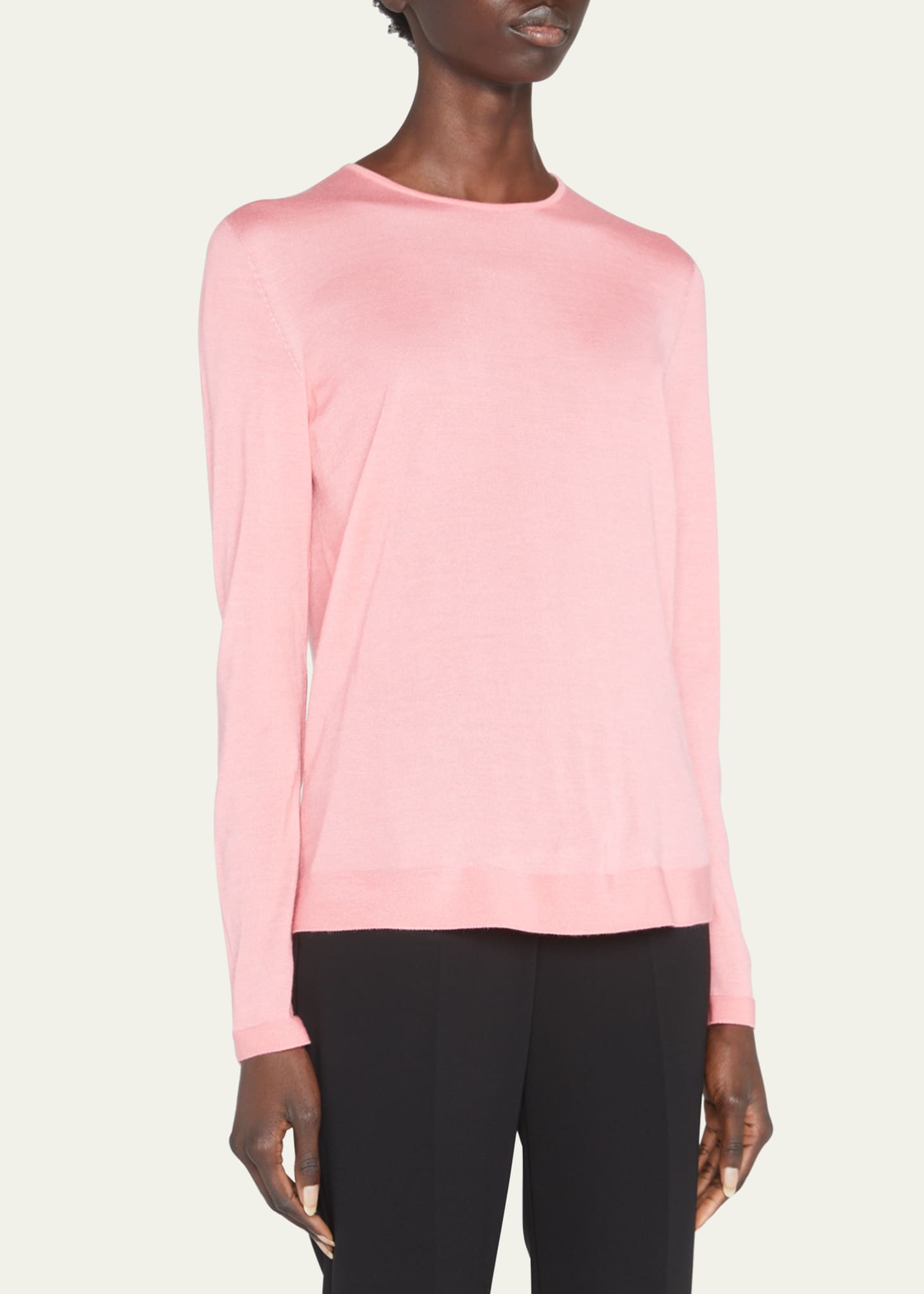 Akris Seamless Cashmere-Silk Sweater - Bergdorf Goodman
