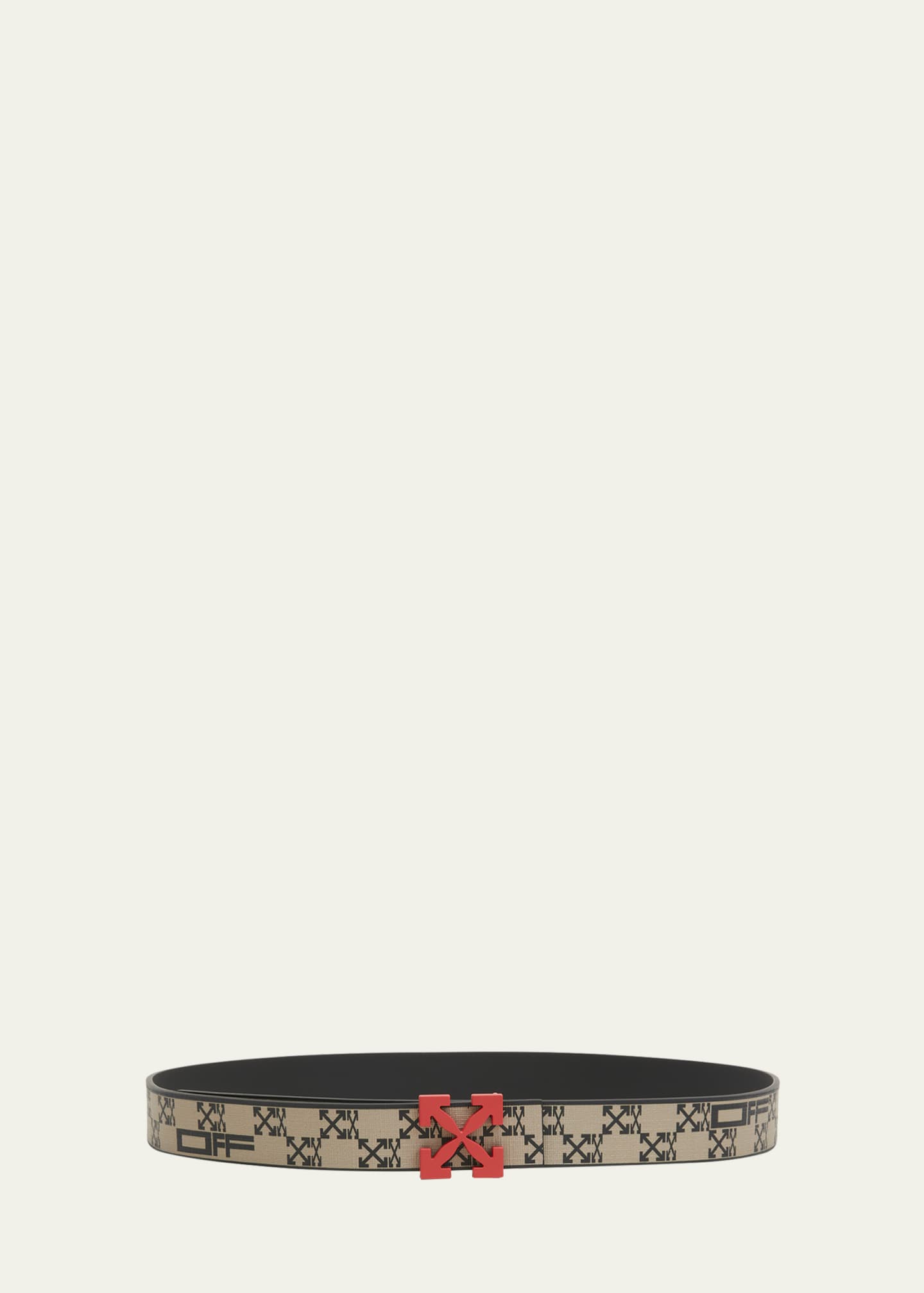 Off-White Arrow Monogram Buckle Belt - Bergdorf Goodman