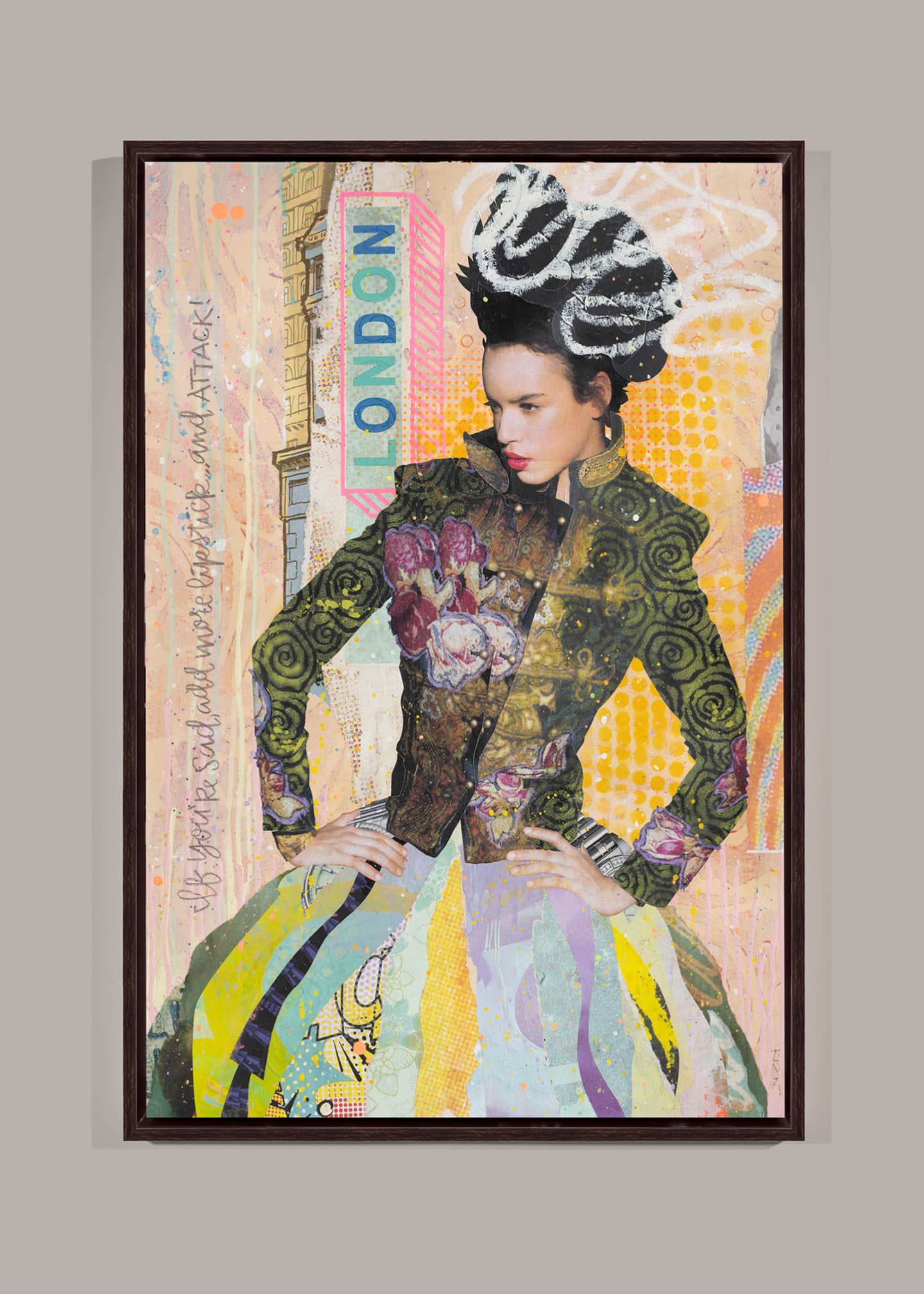RFA Fine Art Fashion Fix London' Wall Art on Canvas - Bergdorf Goodman