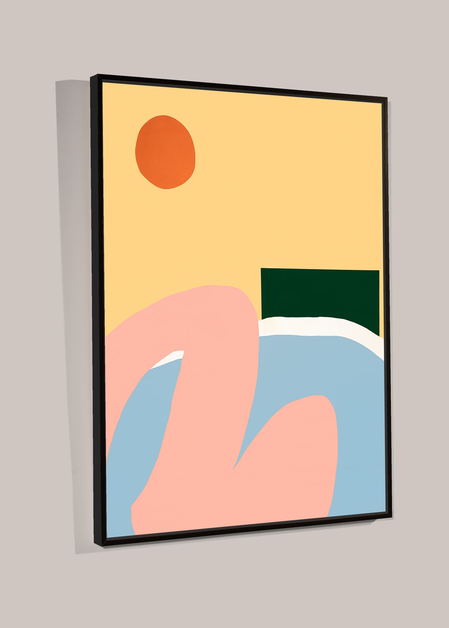 RFA Fine Art David's Swimming Pool' Wall Art on Canvas - Bergdorf Goodman