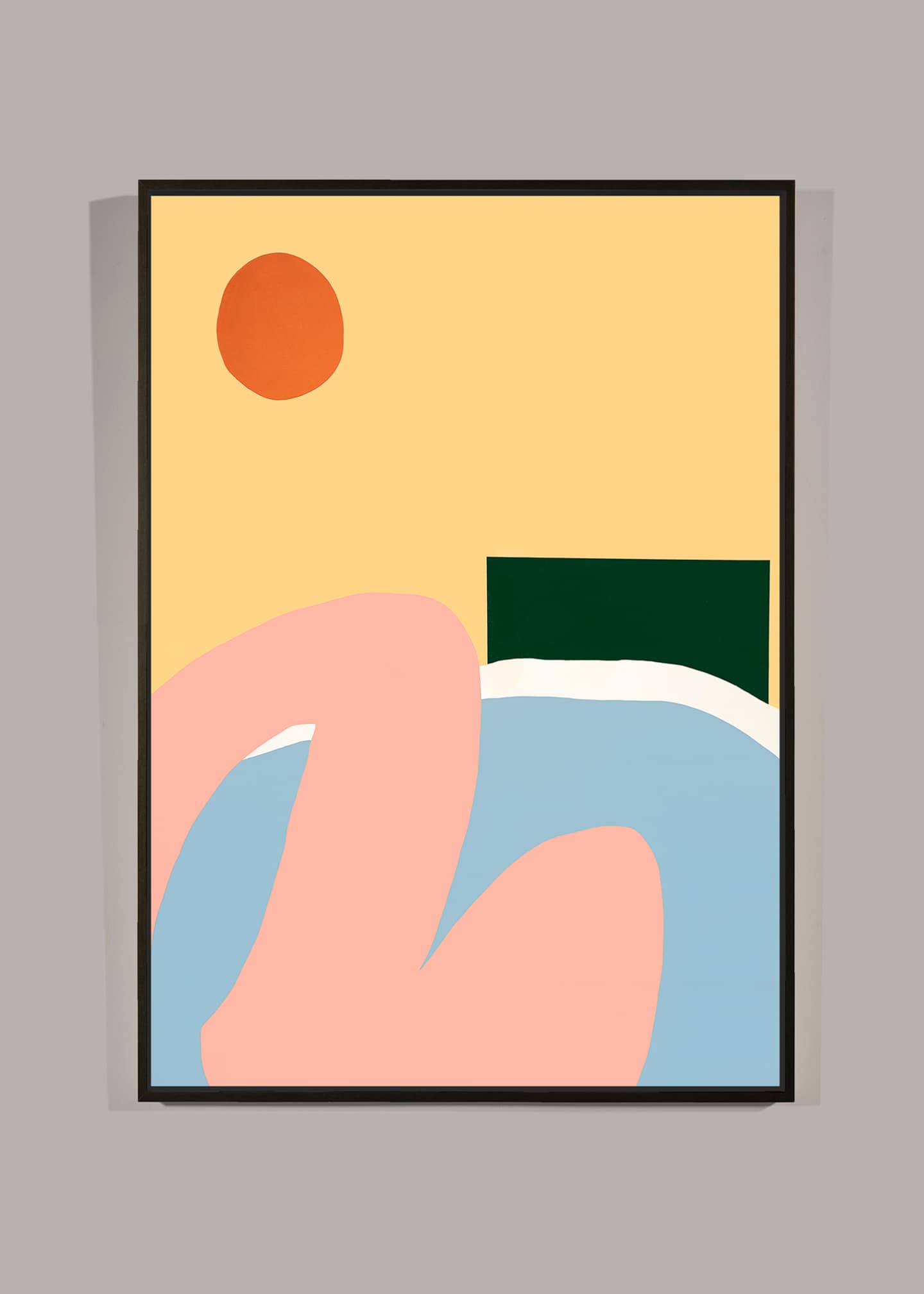 RFA Fine Art David's Swimming Pool' Wall Art on Canvas - Bergdorf Goodman