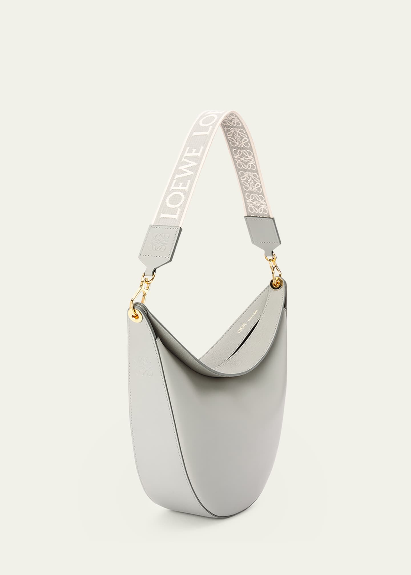 Loewe Luna Fold-Over Shoulder Bag - Bergdorf Goodman