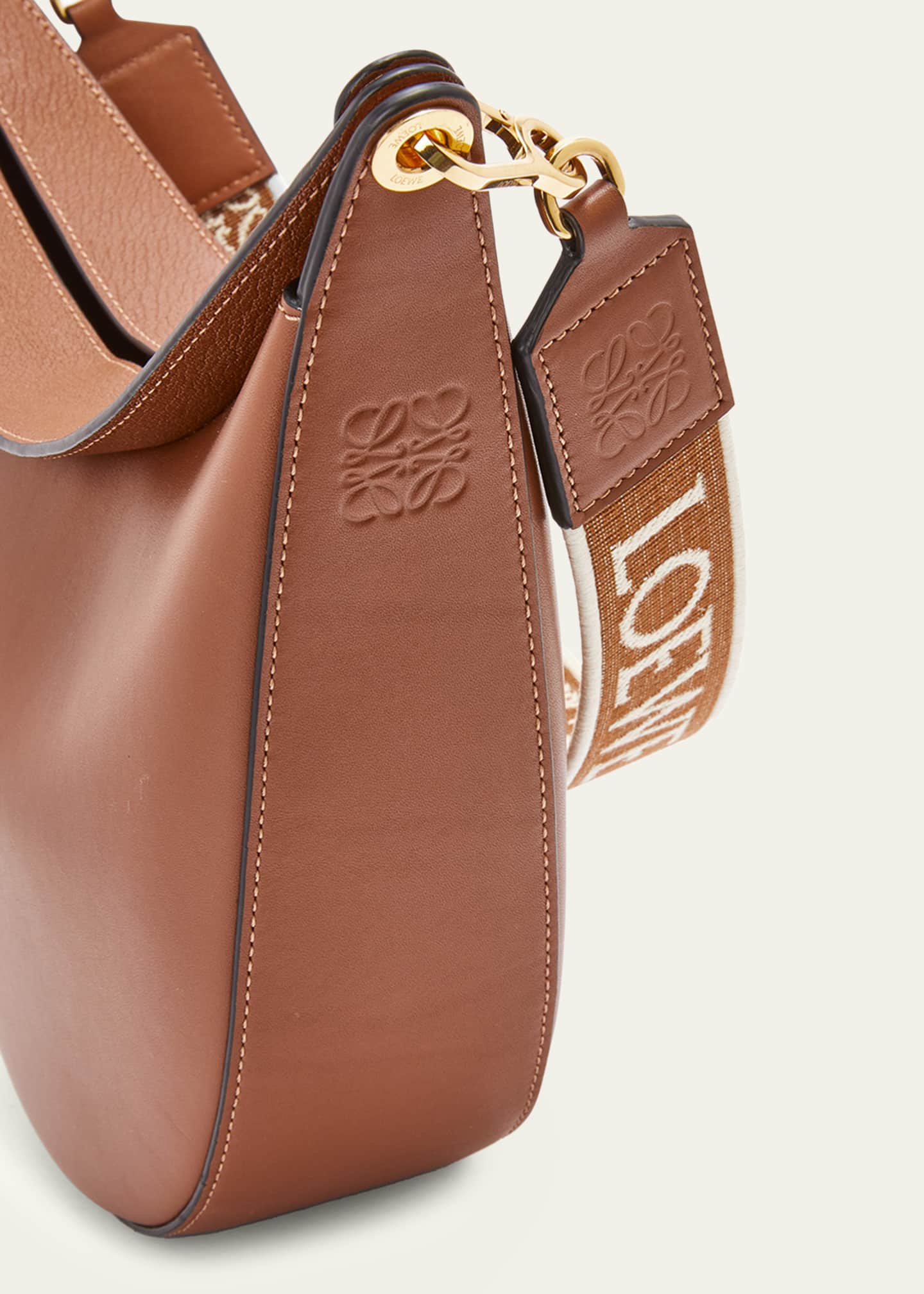 Loewe Luna Fold-Over Shoulder Bag - Bergdorf Goodman