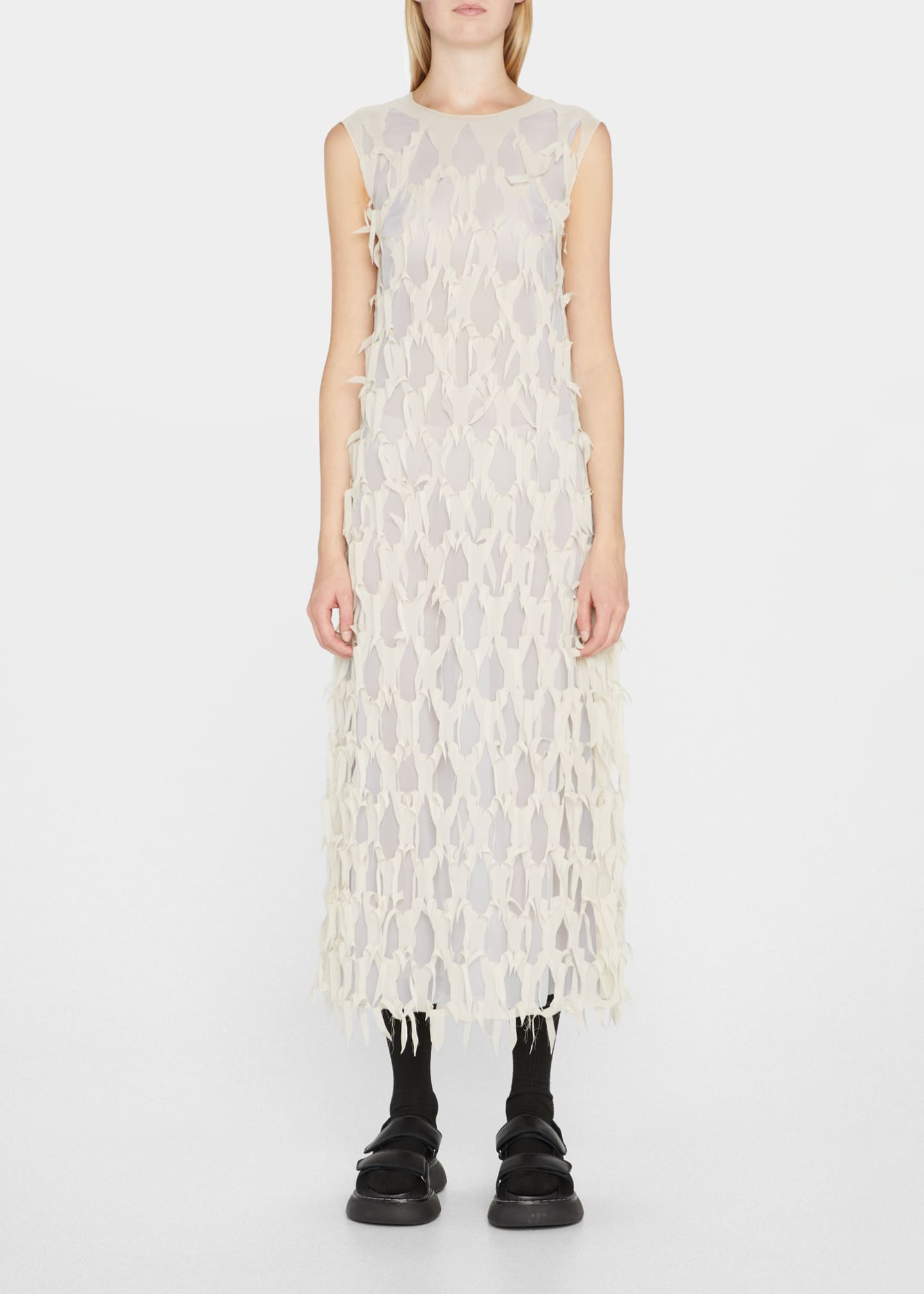 Maison Margiela Netted Midi Dress - Bergdorf Goodman