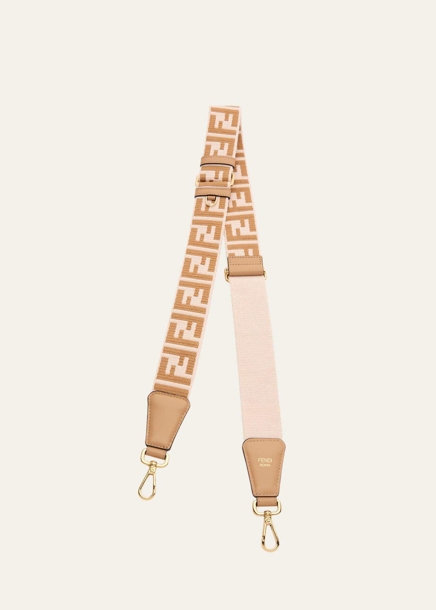 Fendi FF Logo Crossbody/Shoulder Strap - Bergdorf Goodman