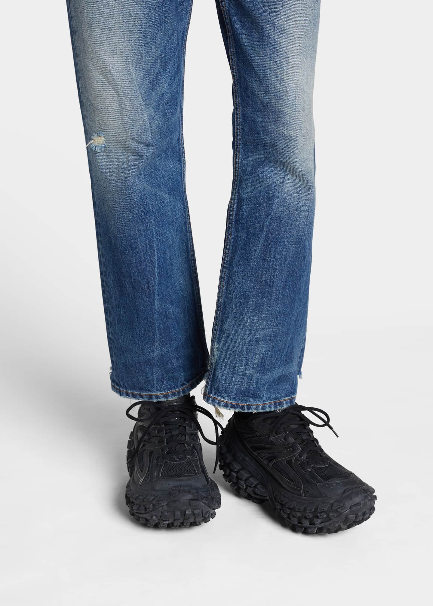 Balenciaga Defender Exaggerated Runner Sneakers - Bergdorf Goodman