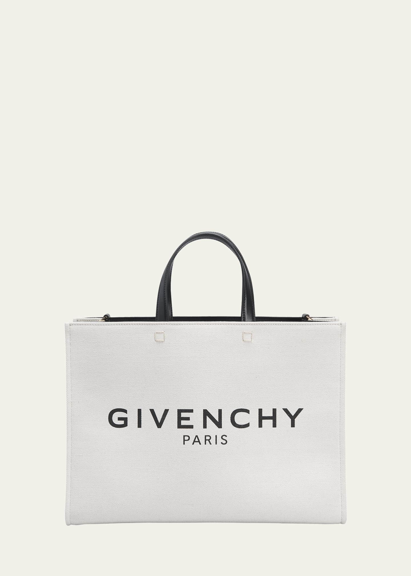 Givenchy G-Tote Medium Shopping Bag in Canvas - Bergdorf Goodman
