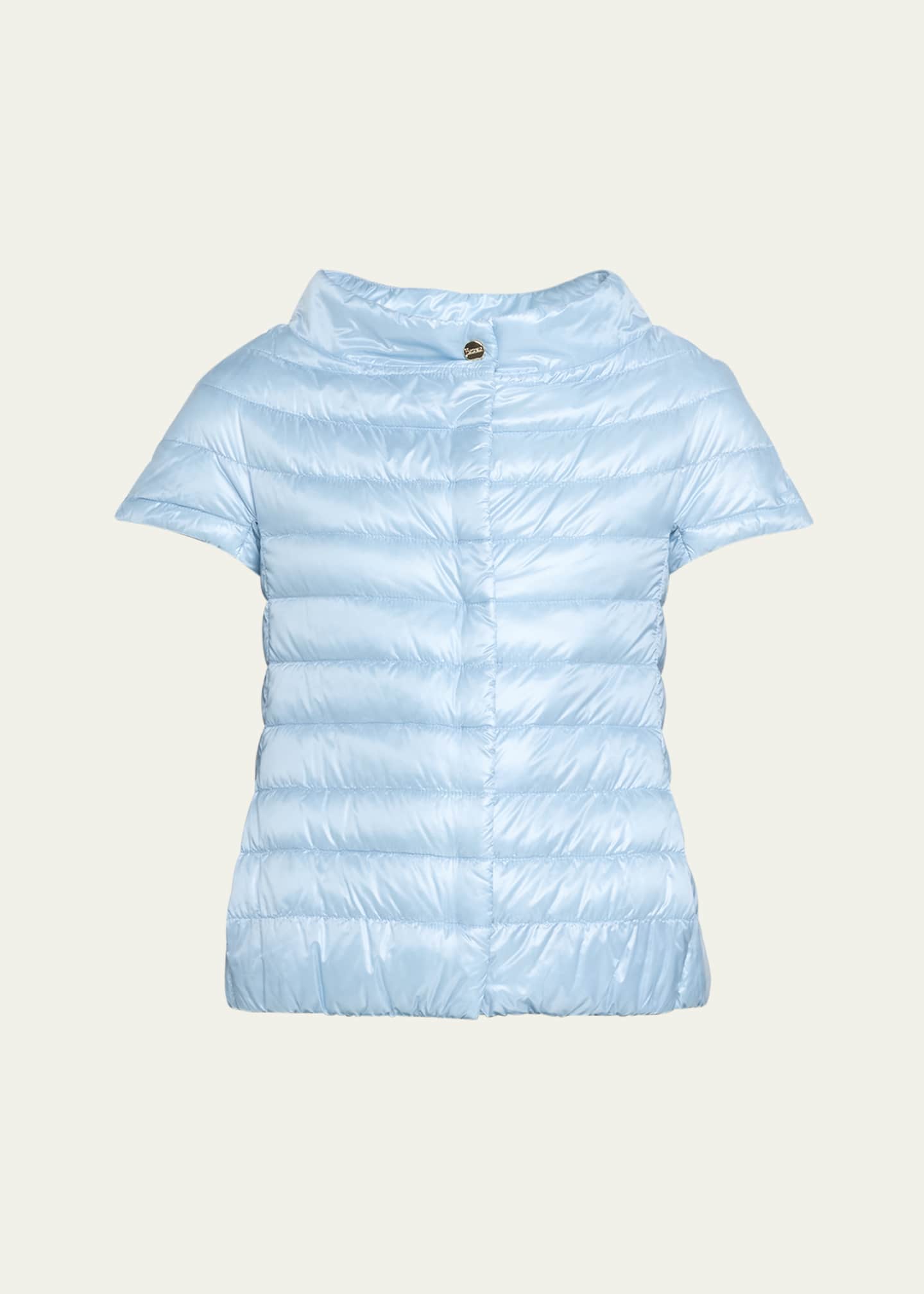 Herno Nylon Cap-Sleeve Jacket - Bergdorf Goodman