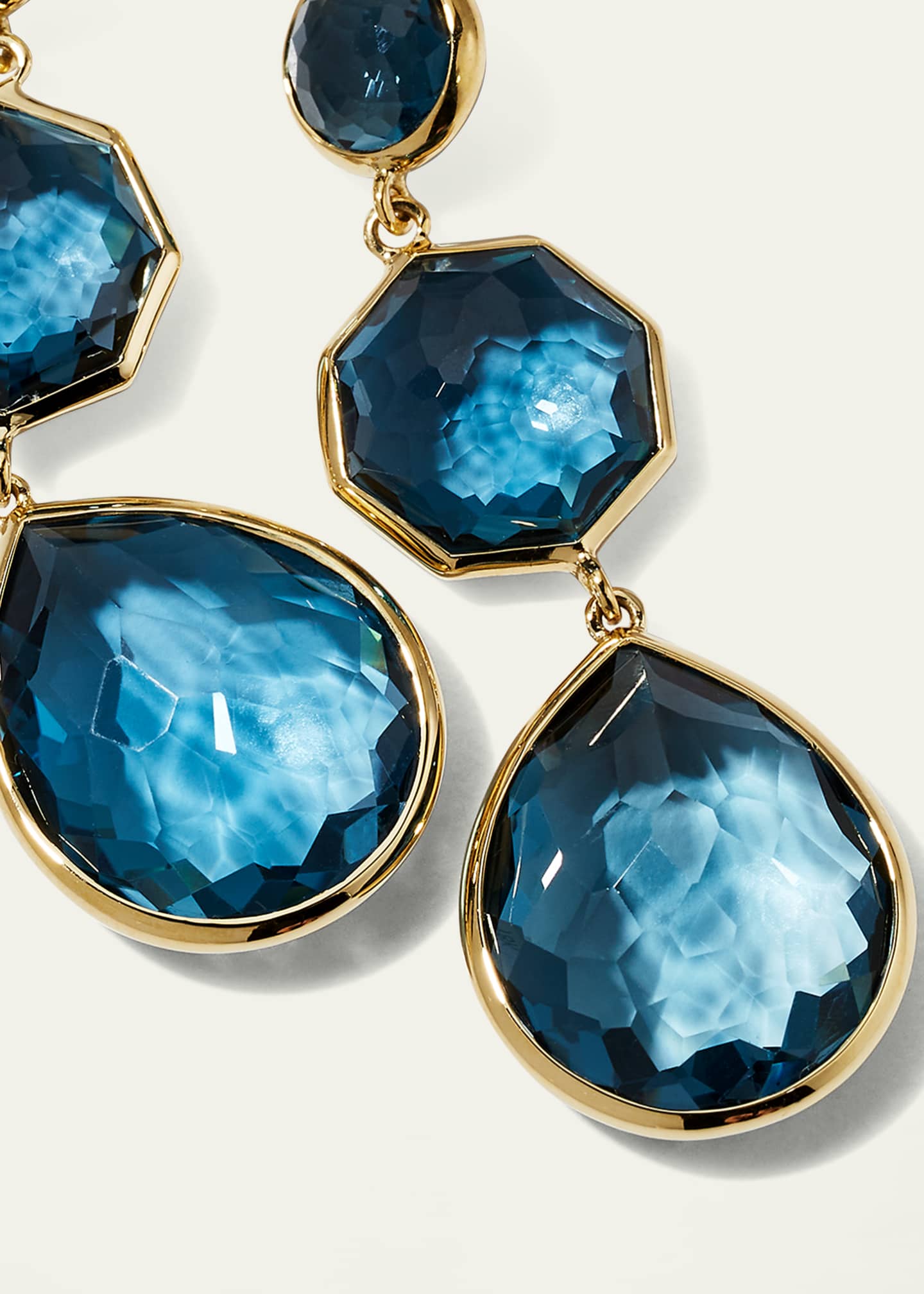 Ippolita Small Crazy 8's Earrings in 18K Gold - Bergdorf Goodman