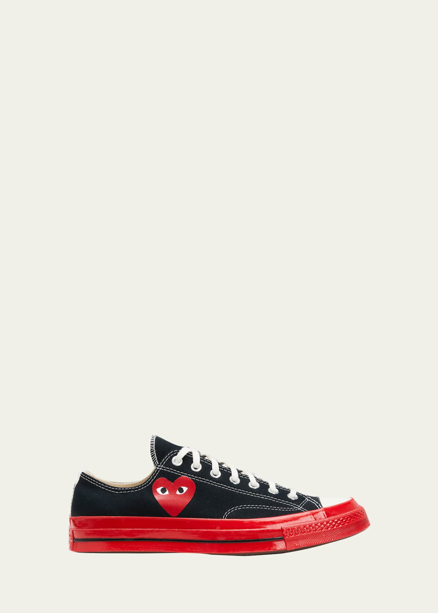Comme des Garcons x Converse Men's PLAY Chuck 70 Low-Top Canvas ...