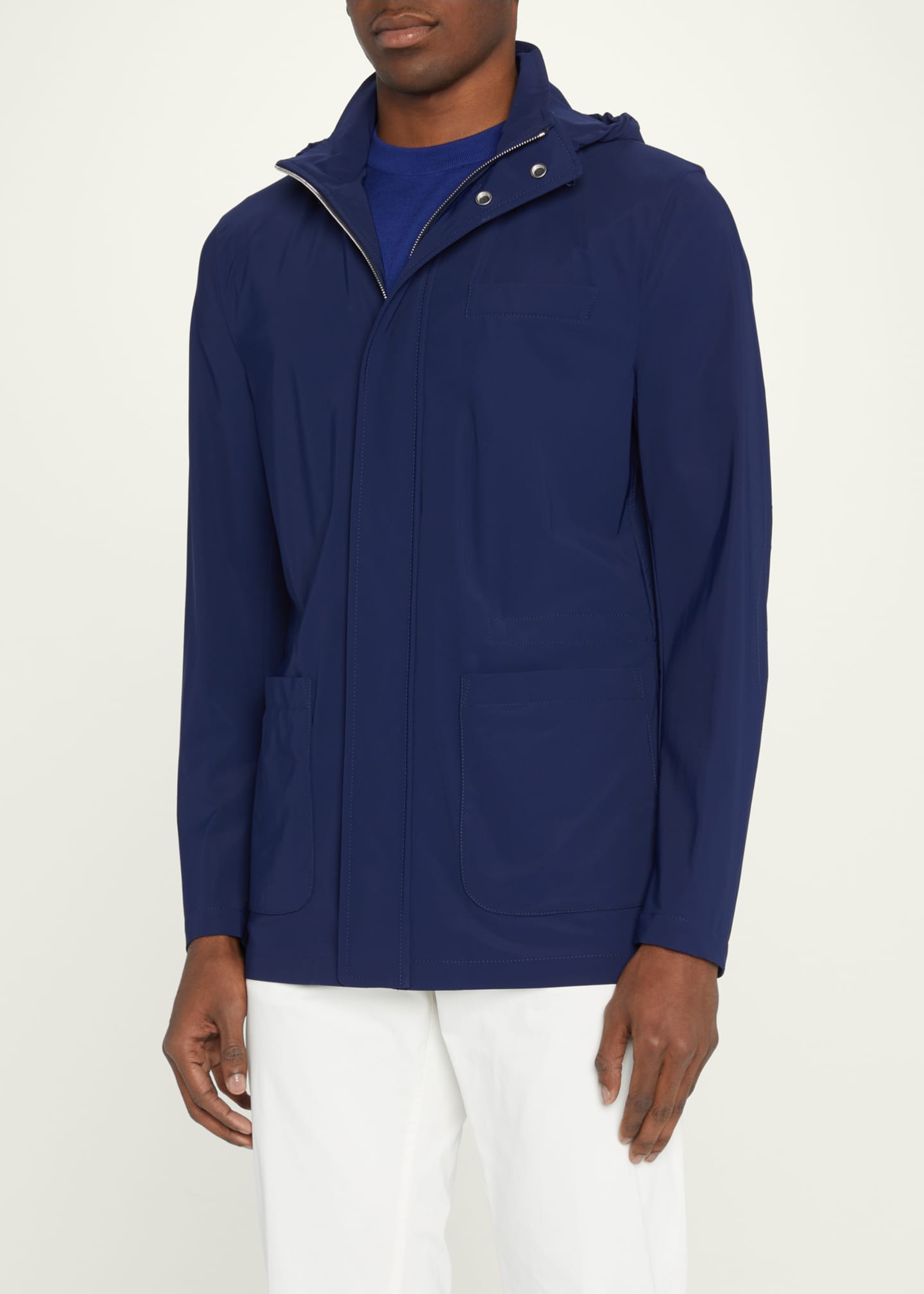 Kiton Men's Field Jacket - Bergdorf Goodman