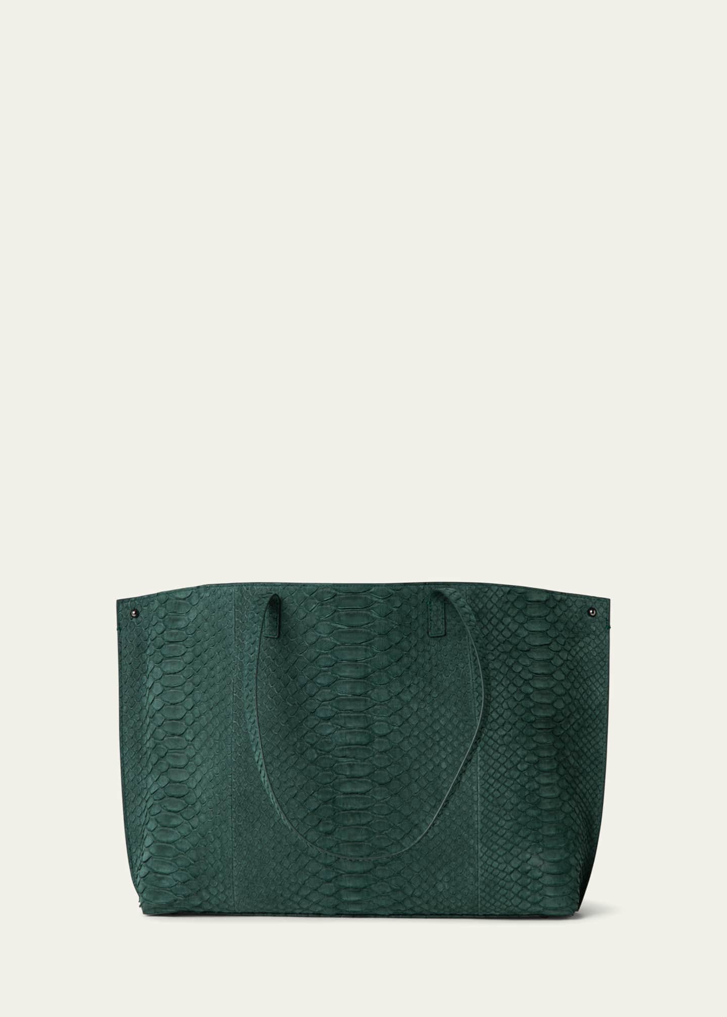 Akris Ai Medium Python Convertible Shoulder Bag - Bergdorf Goodman