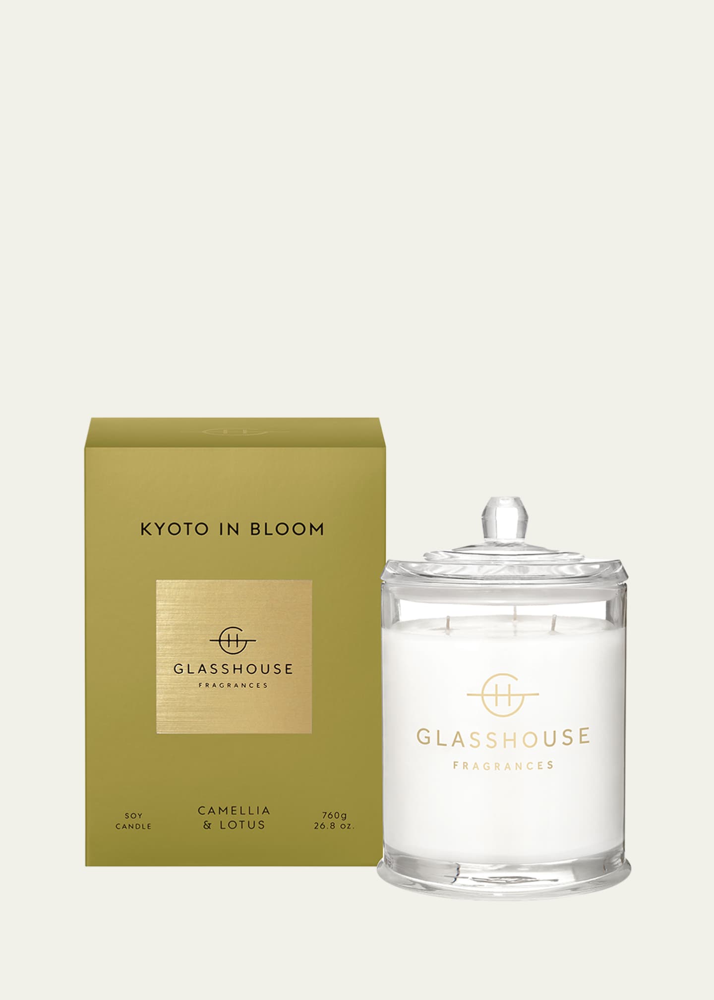 GLASSHOUSE FRAGRANCES 1.7 lb. Kyoto In Bloom Scented Candle - Bergdorf ...