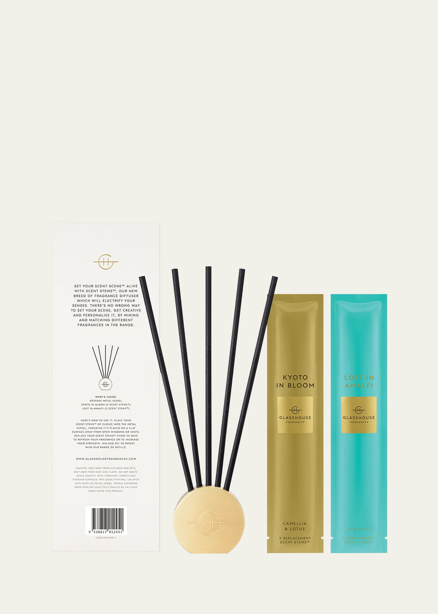 GLASSHOUSE FRAGRANCES Scent Scene Duo - Lost In Amalfi And Kyoto In ...