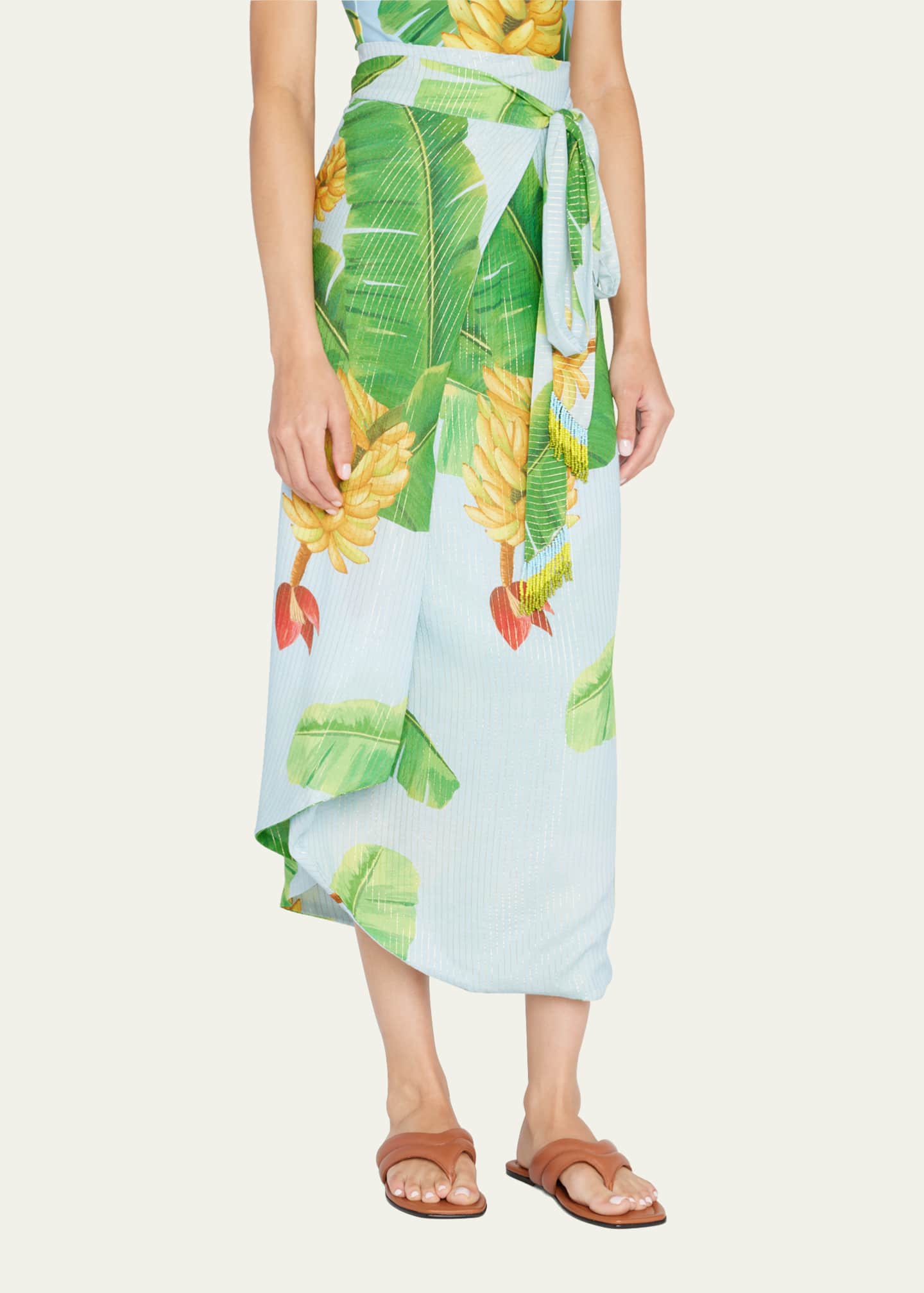 Farm Rio Fresh Bananas Pareo Coverup - Bergdorf Goodman