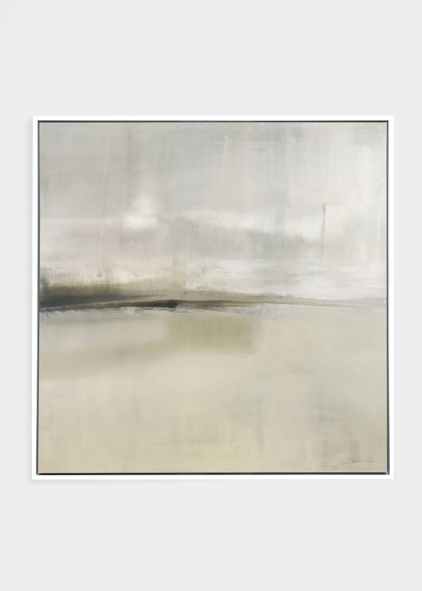 Benson-Cobb Studios "Winter's End" Hand-Embellished Giclee, 49" Sq ...